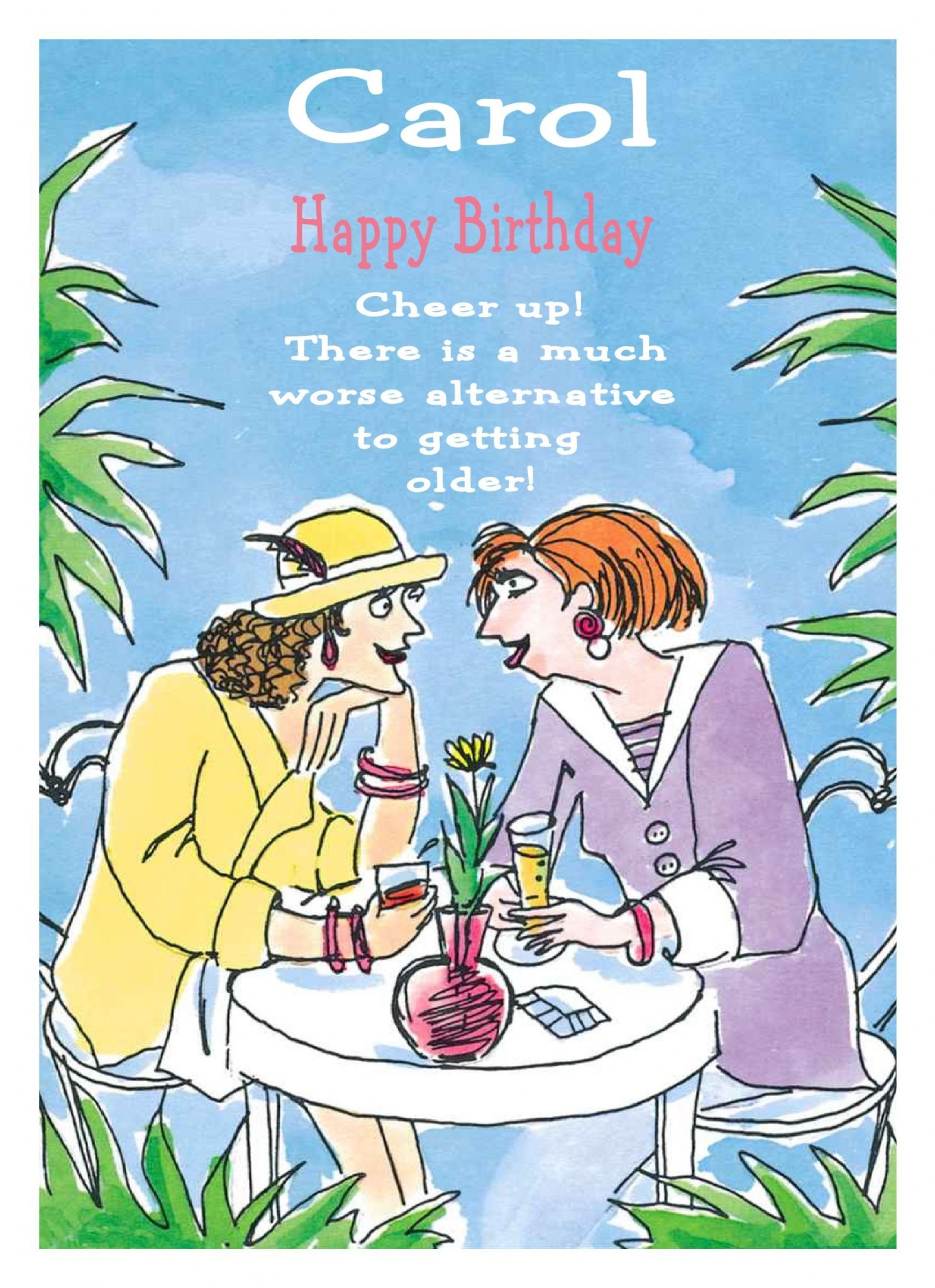 Carol Birthday Card : Amazon.co.uk: Stationery & Office Supplies