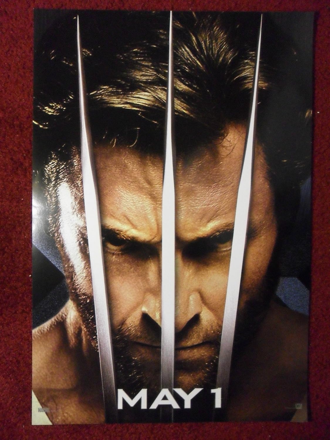 X-MEN ORIGINS: WOLVERINE - 13.5"x20" Original Promo Movie Poster Marvel ...