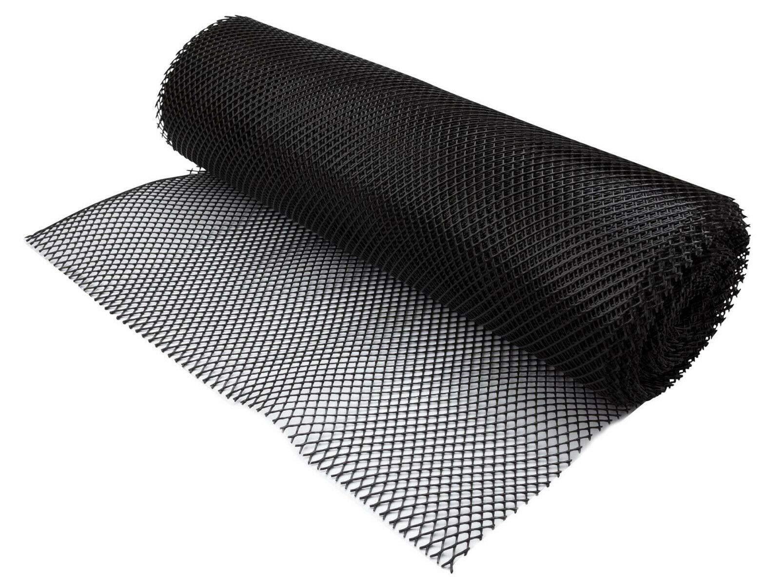 We Can Source It Ltd - Bar Liner Drawer Mat, Black Glass Mesh Mat ...