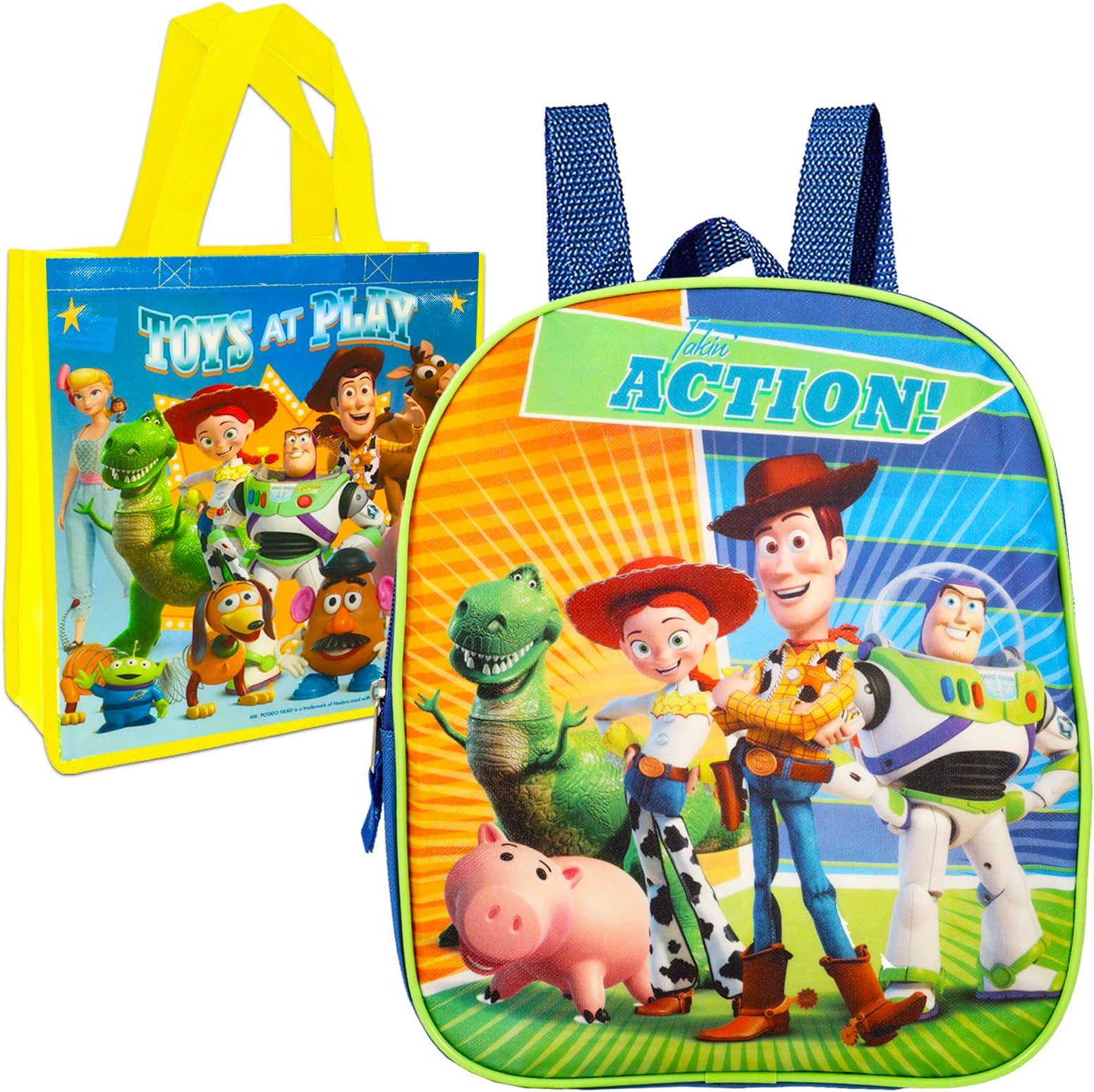 Amazon.com: Expinsig Fast Forward Lightyear Backpack Set - Buzz ...