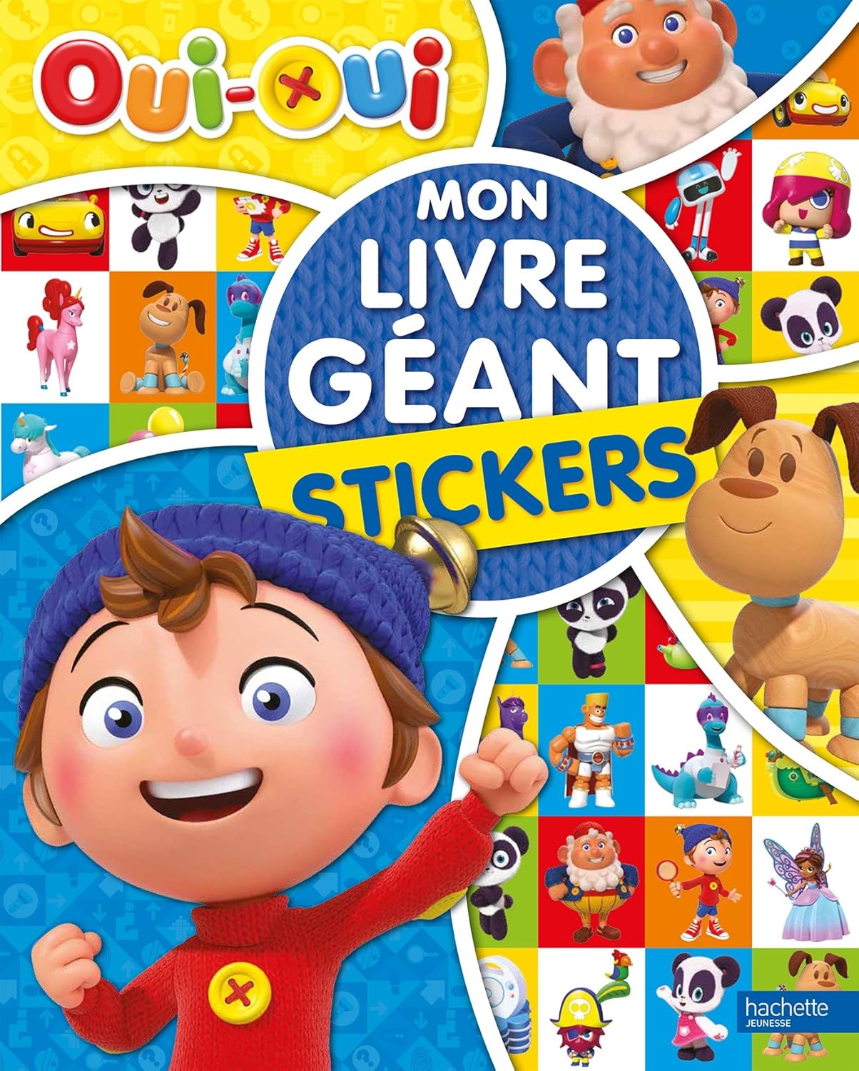 Oui-Oui - Mon Livre géant - Stickers : Janet, Marion: Amazon.fr: Livres