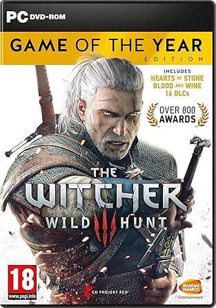 Amazon.com: The Witcher 3 Game of the Year Edition (PC DVD) : Video Games