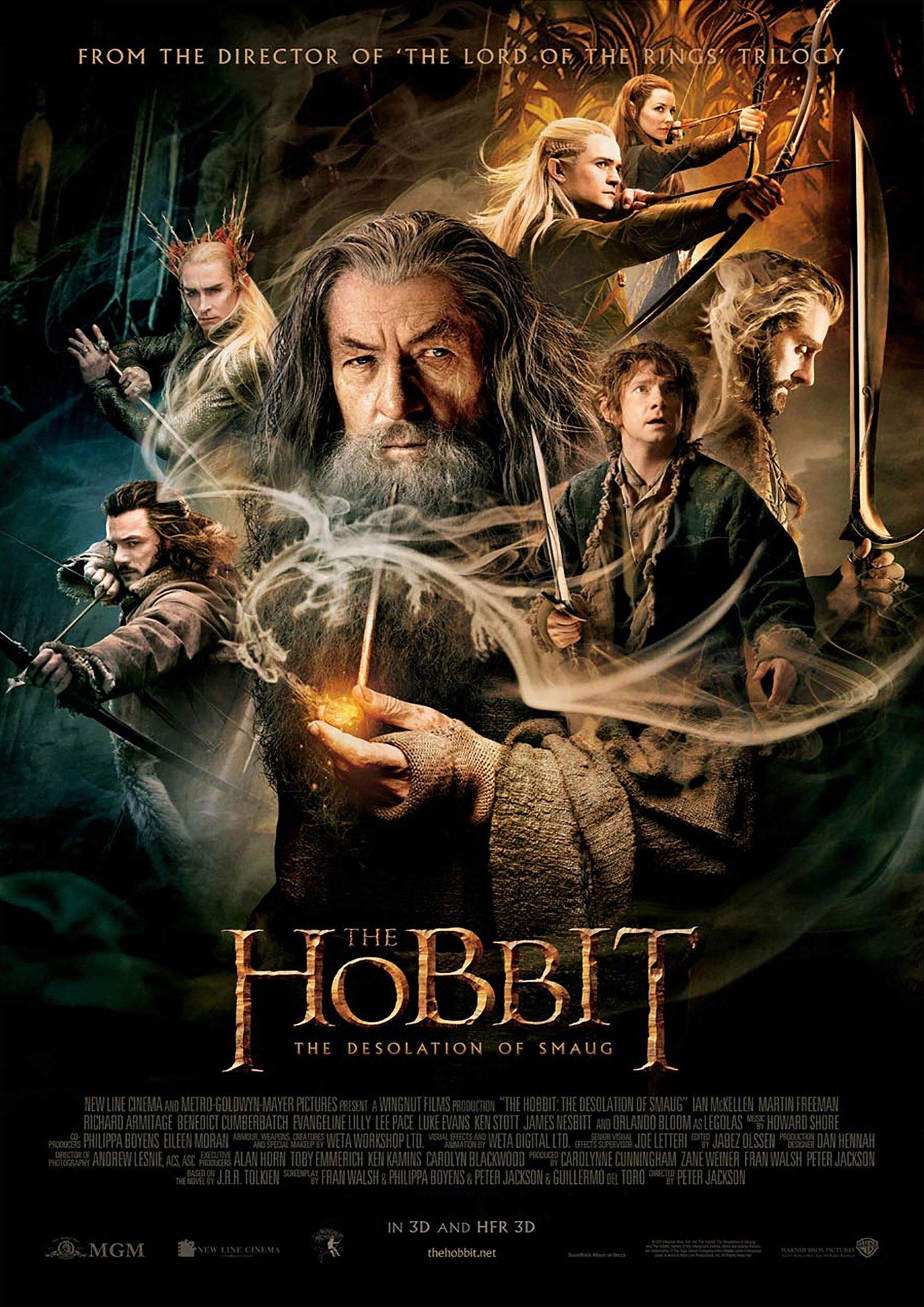 Poster Hobbit 2 La Desolazione Di Smaug The Hobbit DOS Smaug
