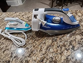 Amazon.com: Steamfast SF-710 Mini Steam Iron, Non-Stick Sole Plate ...