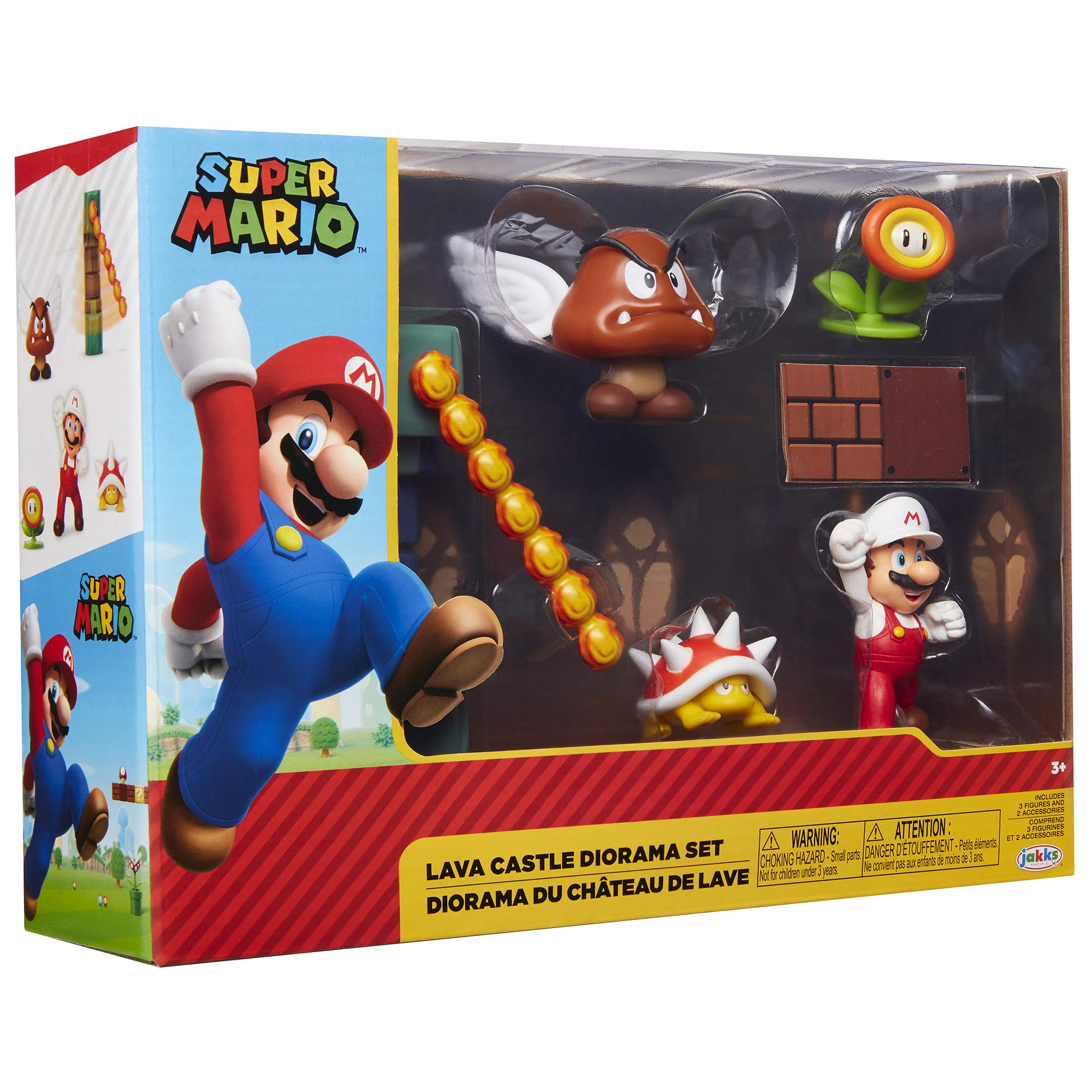 Buy Nintendo Nitendo Super 2.5" Figure Play, Includes: Fire Mario ...