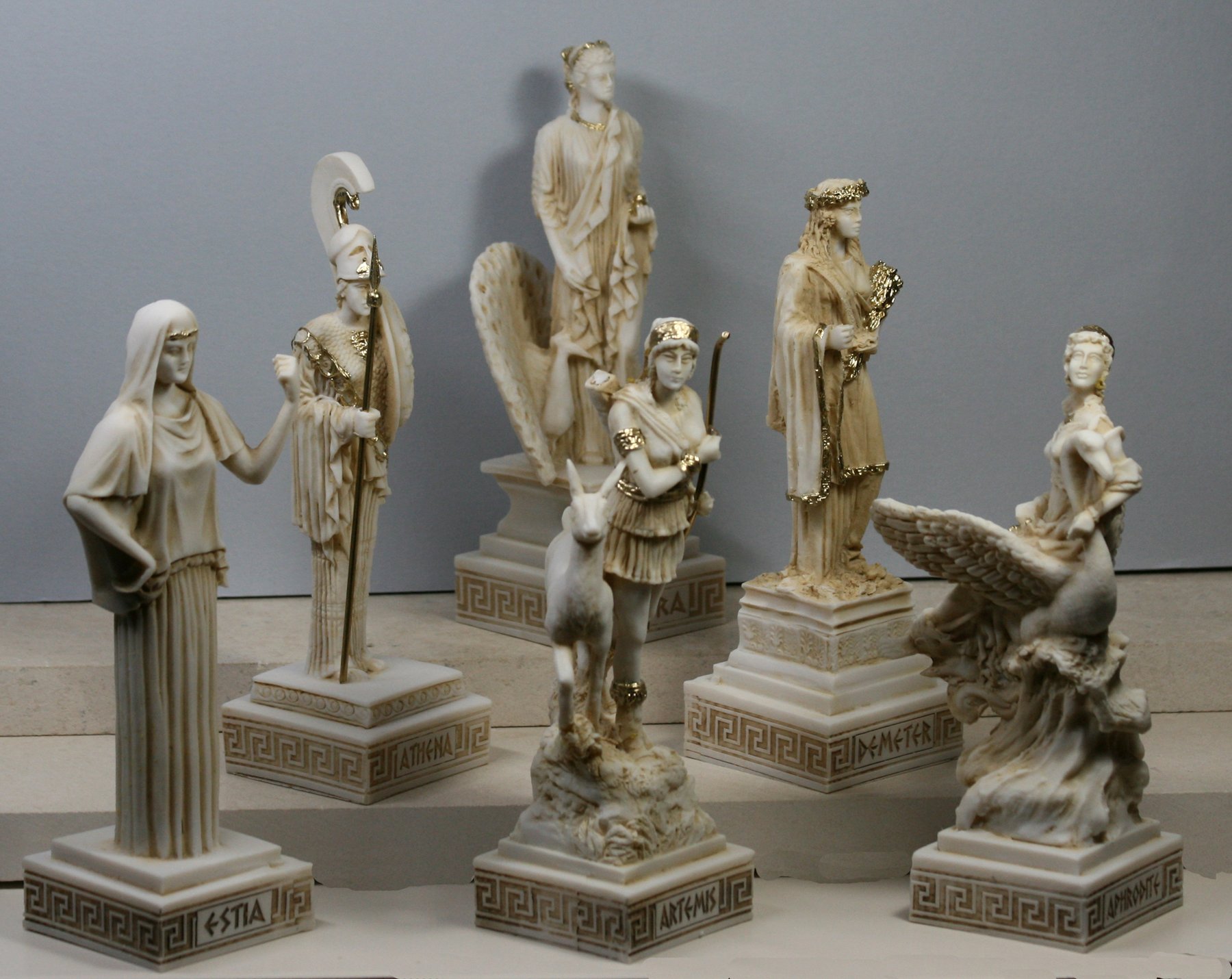 Greek Gods And Goddesses Statues