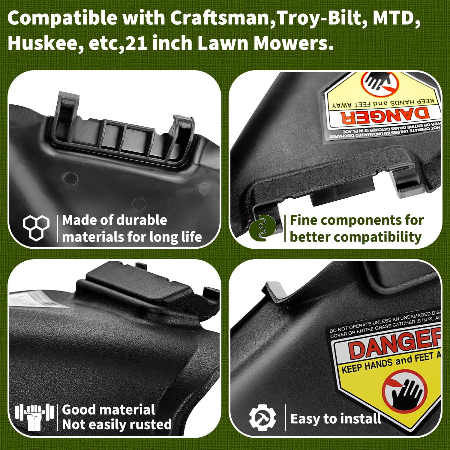 Snapklik.com : HASMX 731-04177 Lawn Mower Replacement Side Discharge ...