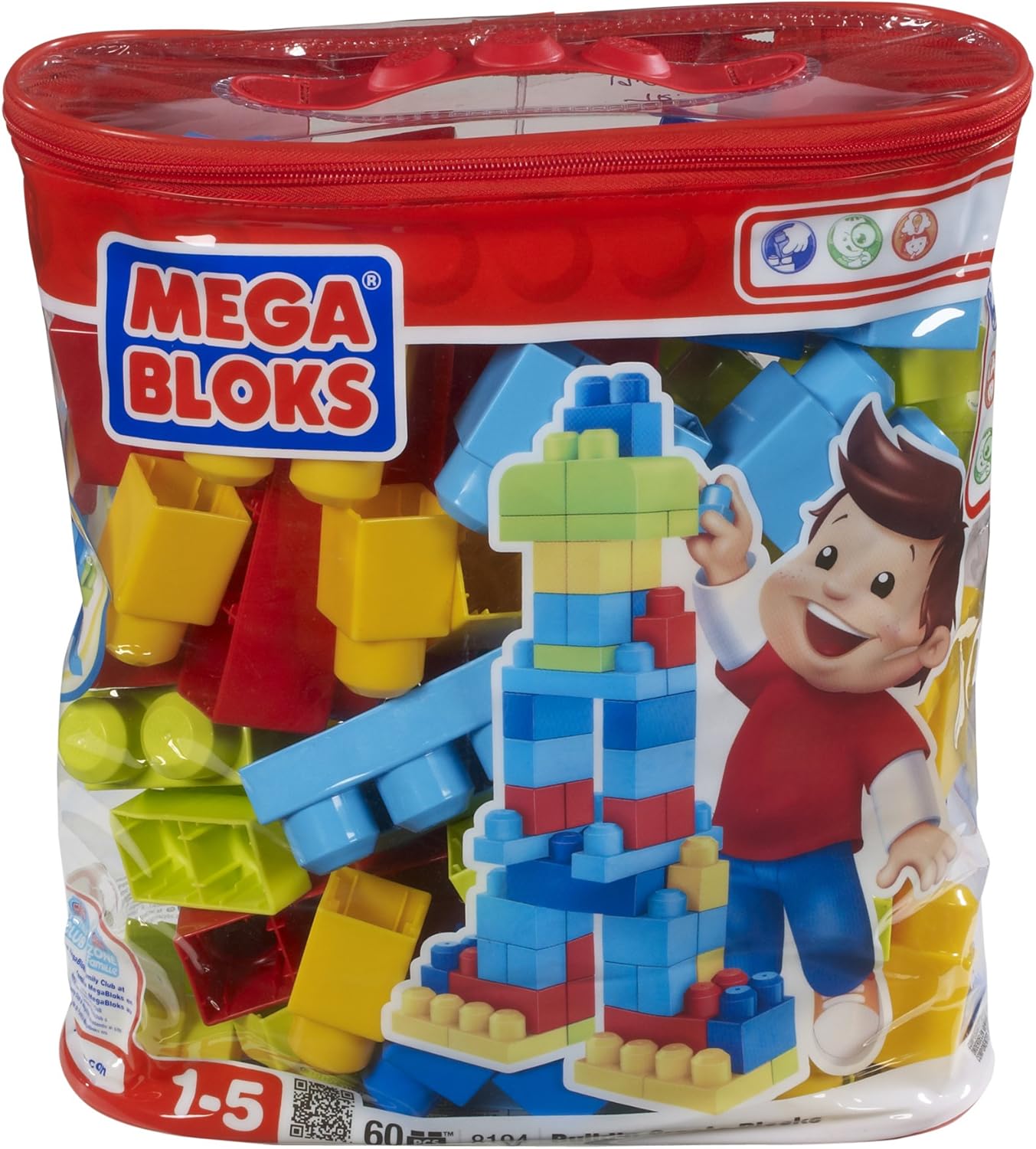 Mega Bloks Classic Building Blocks Bag (Medium) : Amazon.co.uk: Toys ...