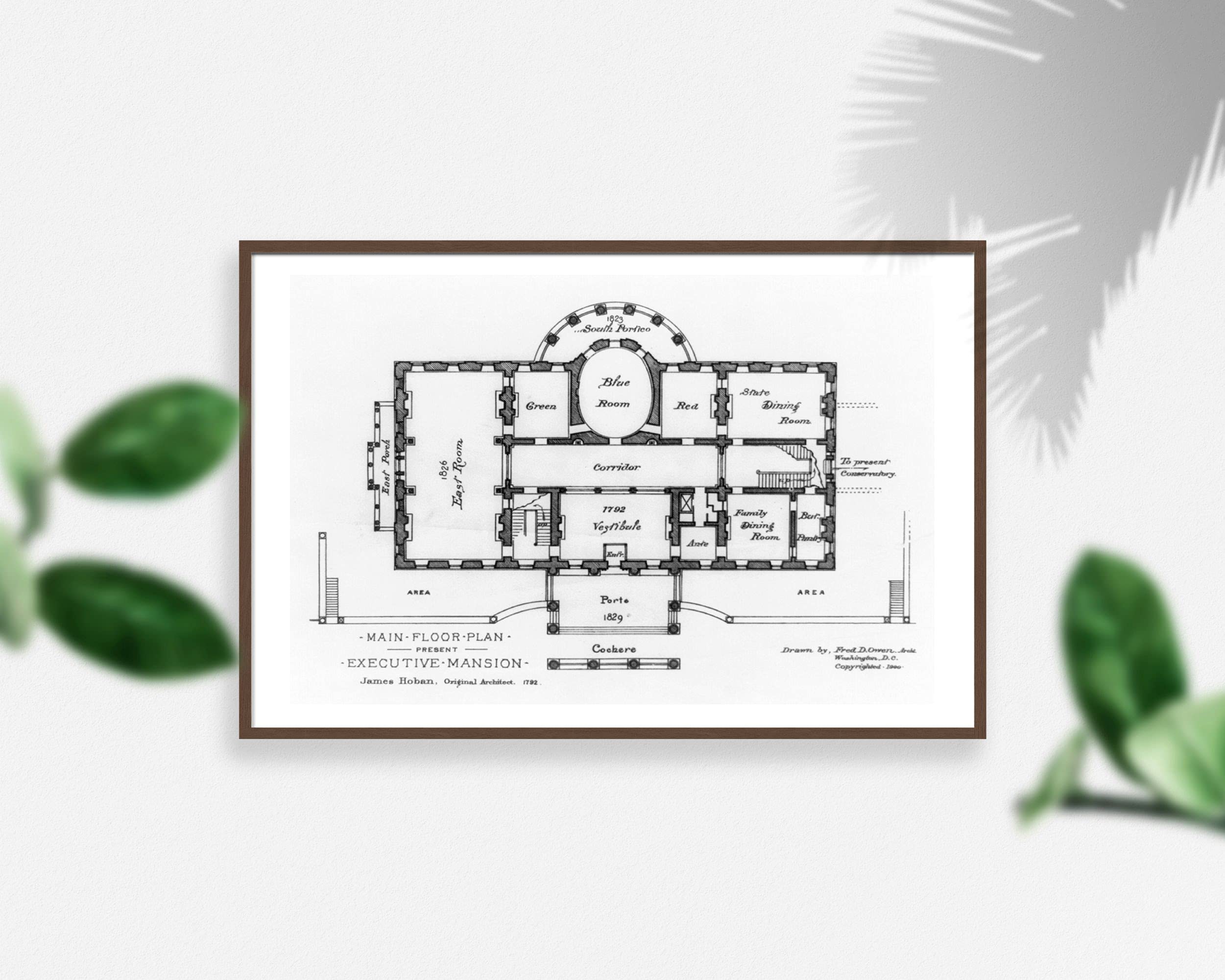 East Room White House Floor Plan