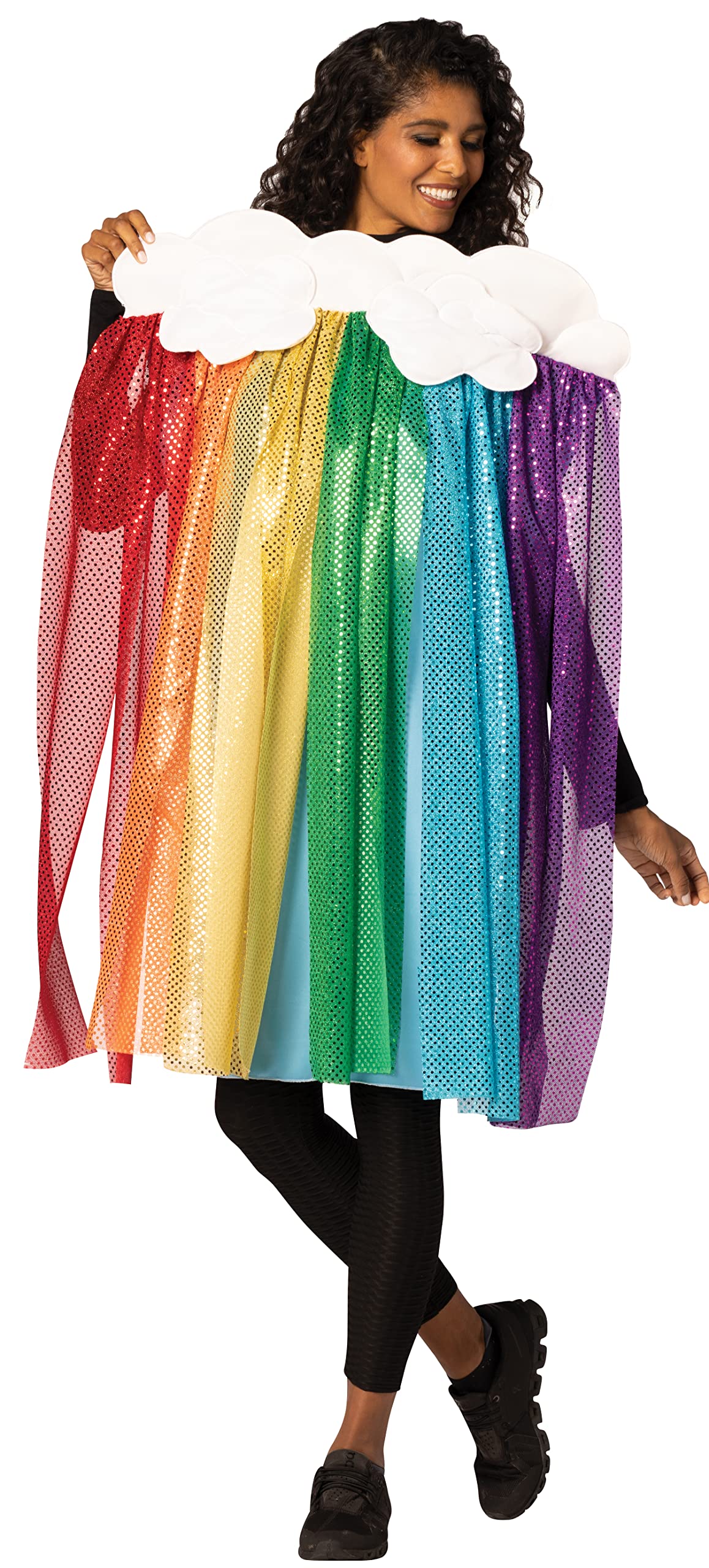 Amazon.com: Rasta Imposta Colorful Rainbow Halloween Costume Sun Party ...