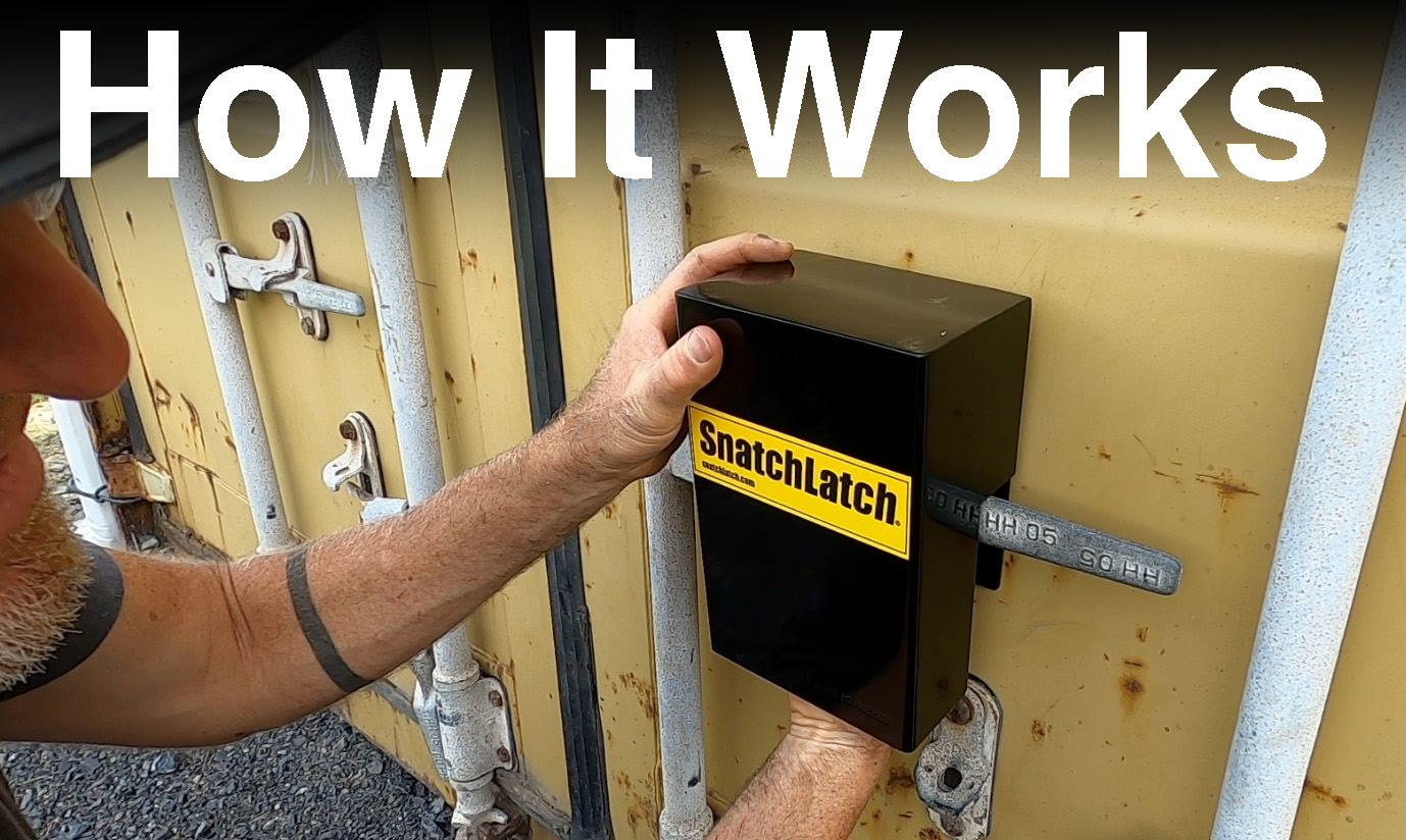 Watch HOW IT WORKS Snatch Latch Lock Protection on Amazon Live