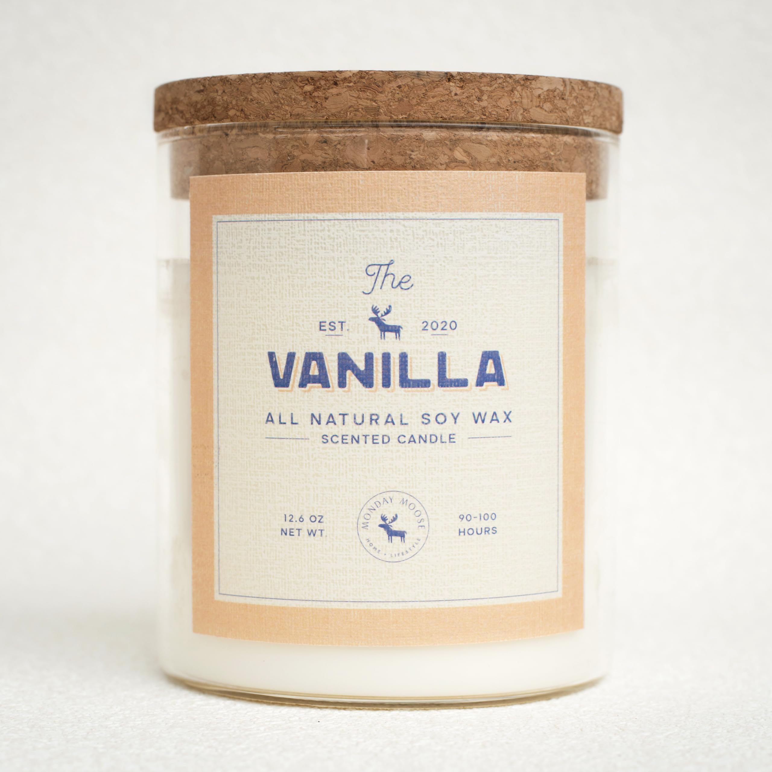 Amazon.com: MONDAY MOOSE Scented Candle, 12.6oz All-Natural Soy Wax ...