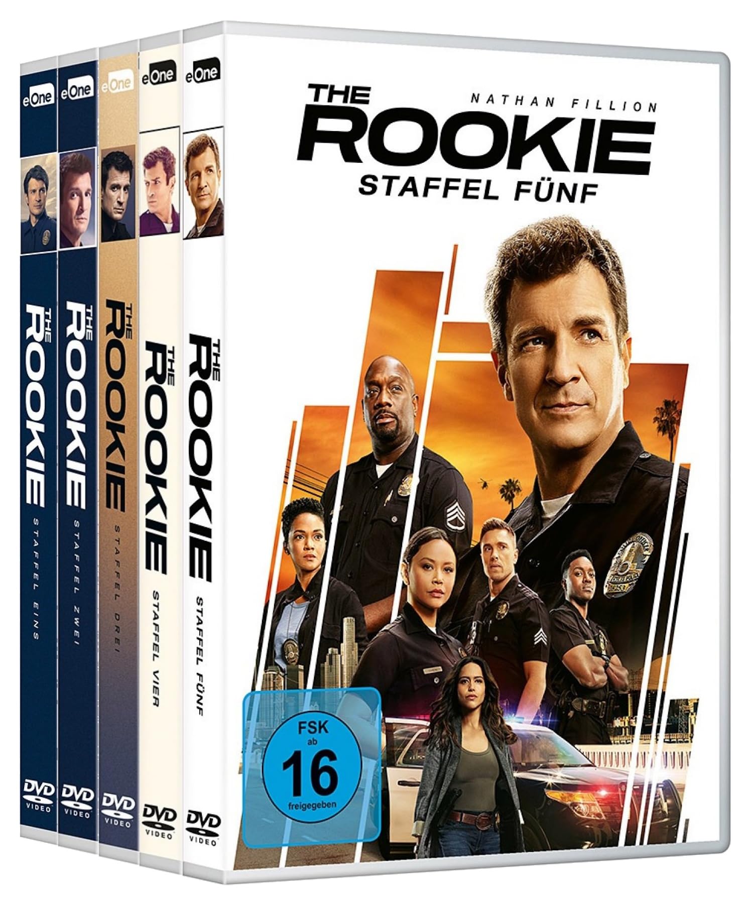 The Rookie - Die kompletten Staffeln 1-5 im Set (26 DVD): Amazon.de ...