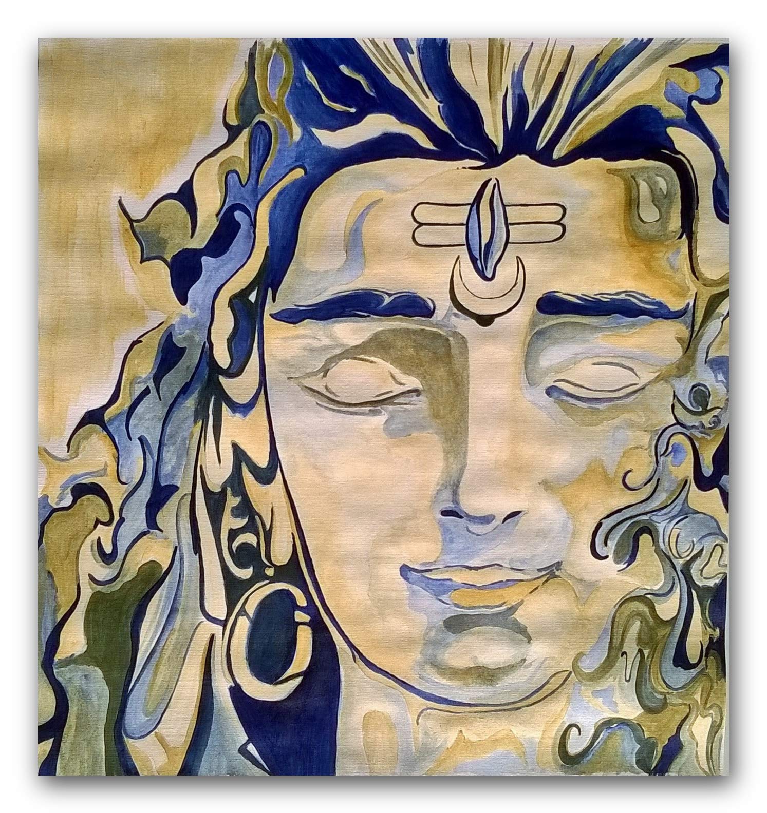 Lord Shiva Modern Art