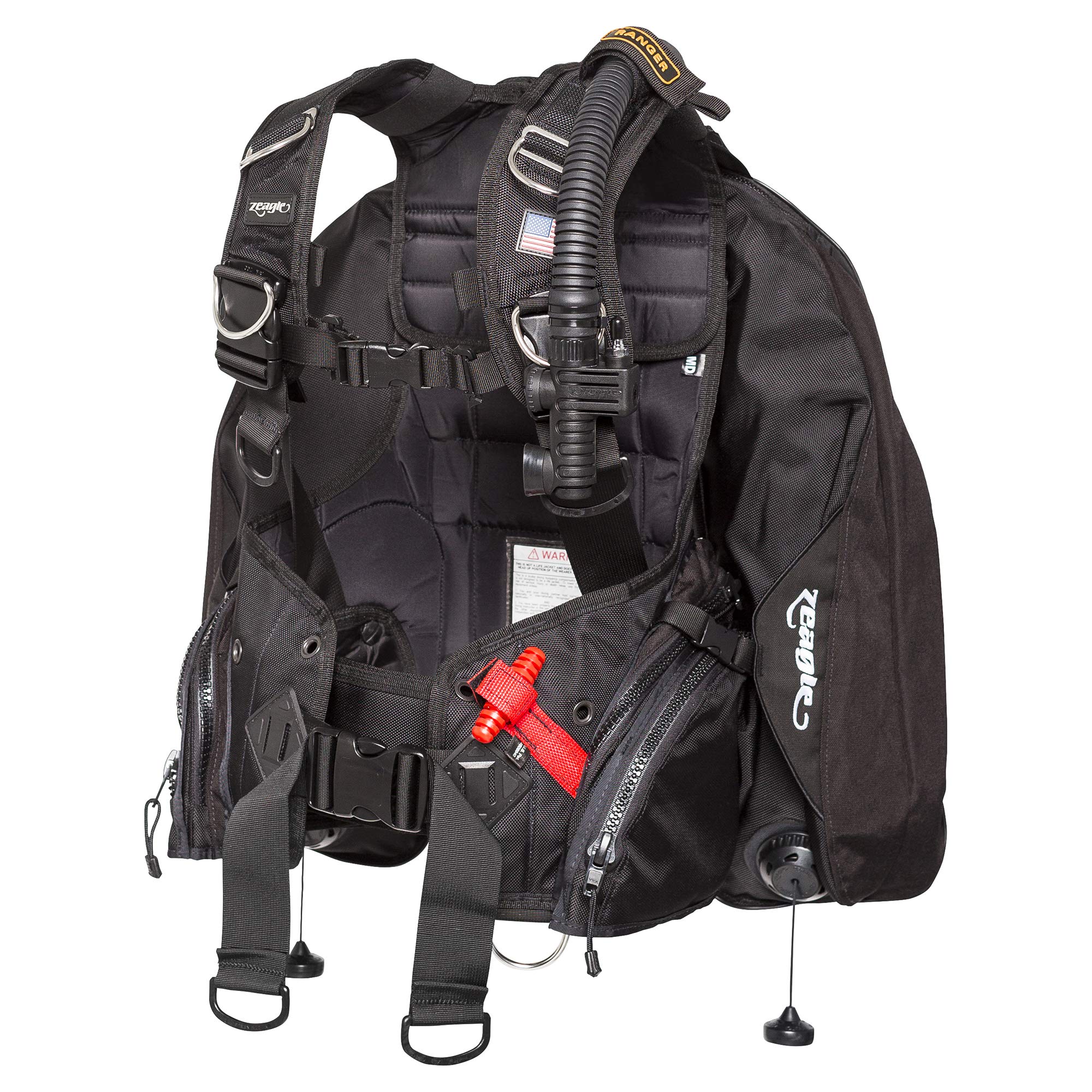 Amazon.com : Zeagle Ranger BCD w/Inflator, Hose and RE Valve : Sports ...