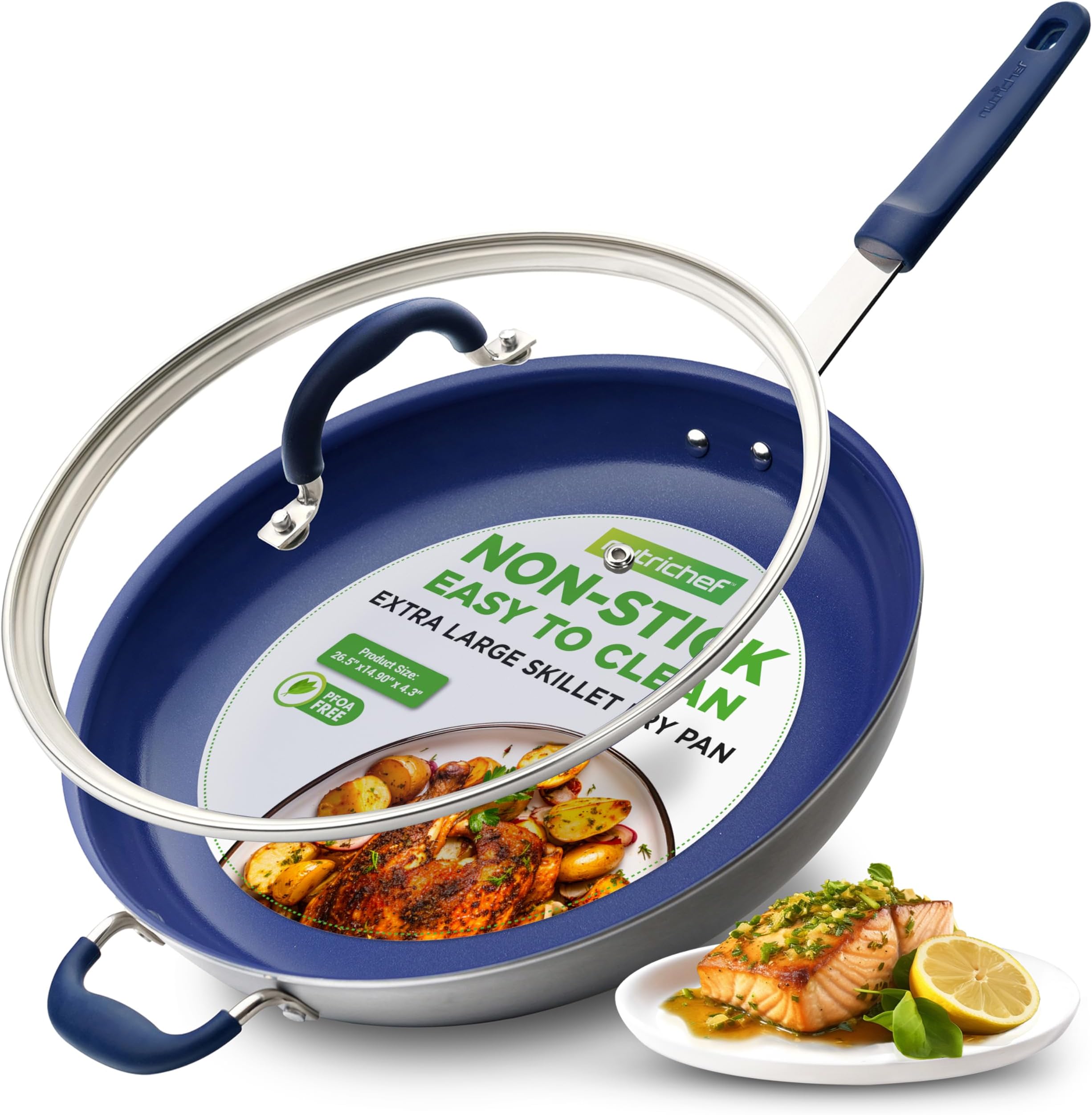 Amazon.com: Tramontina Professional 14-Inch Non Stick Extra Large ...