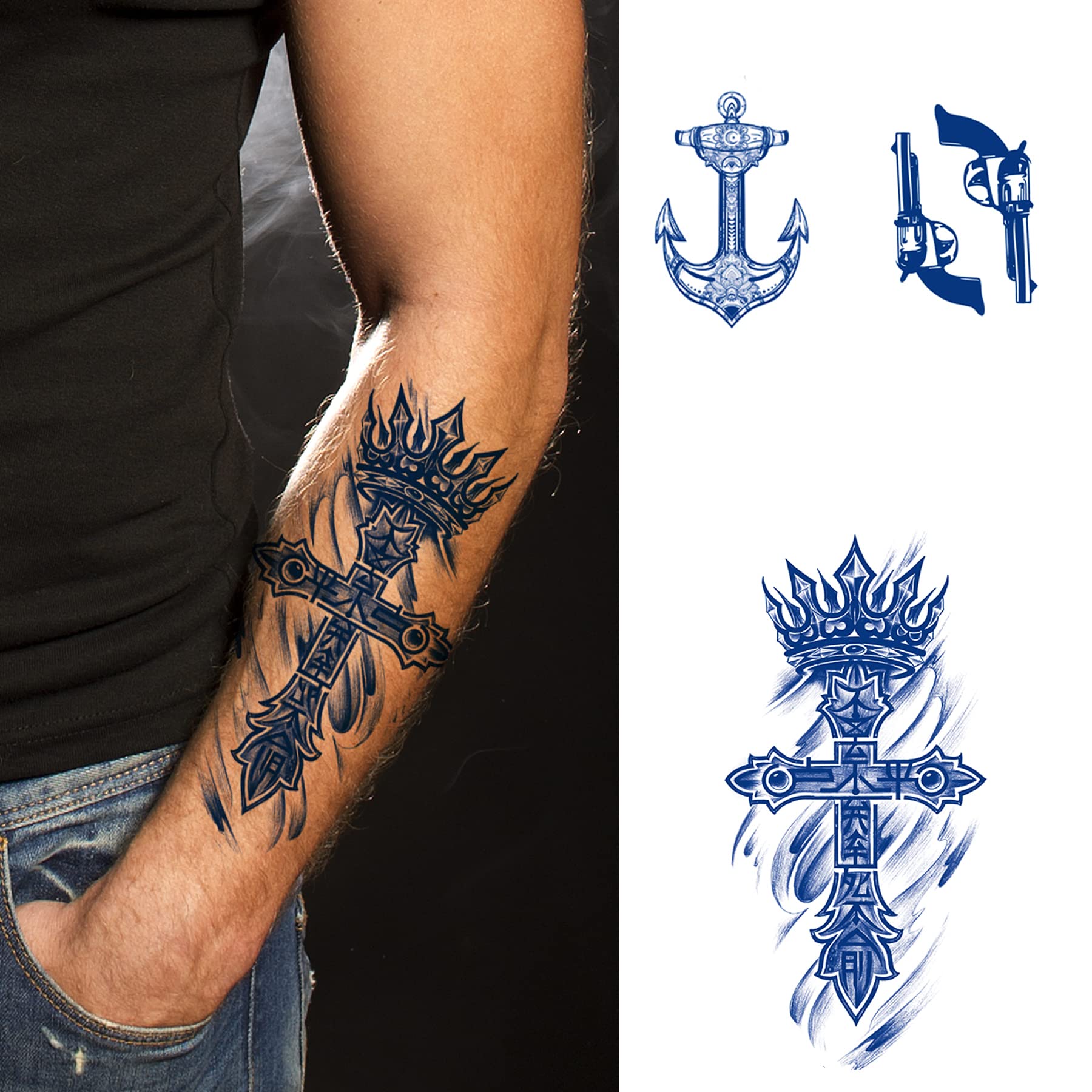 Sword Cross Tattoos