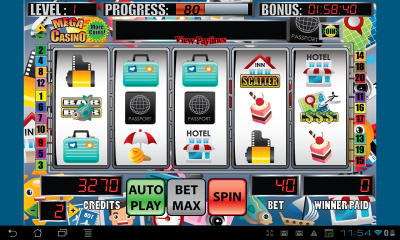 Mega Vacation Slot Machine - App on Amazon Appstore