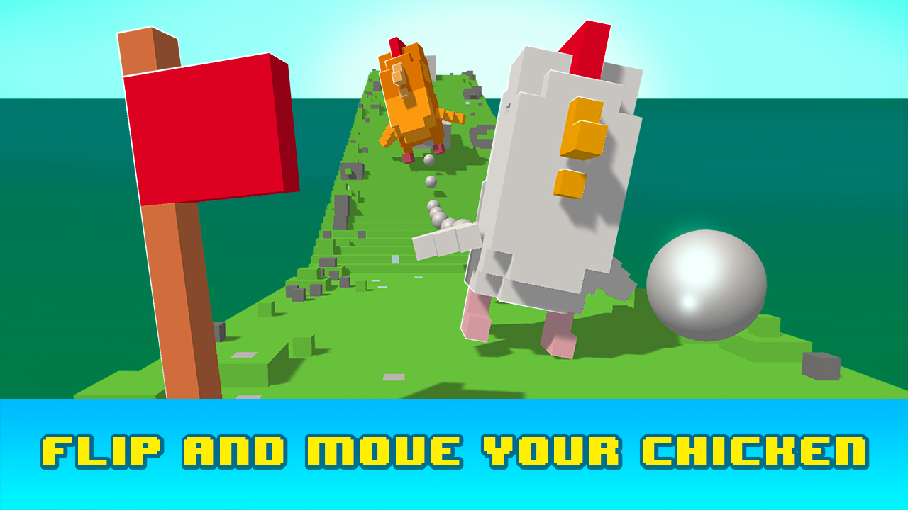 Extreme Craze Chicken Flipping Game Legend: Pixel Backflip:Amazon.de ...