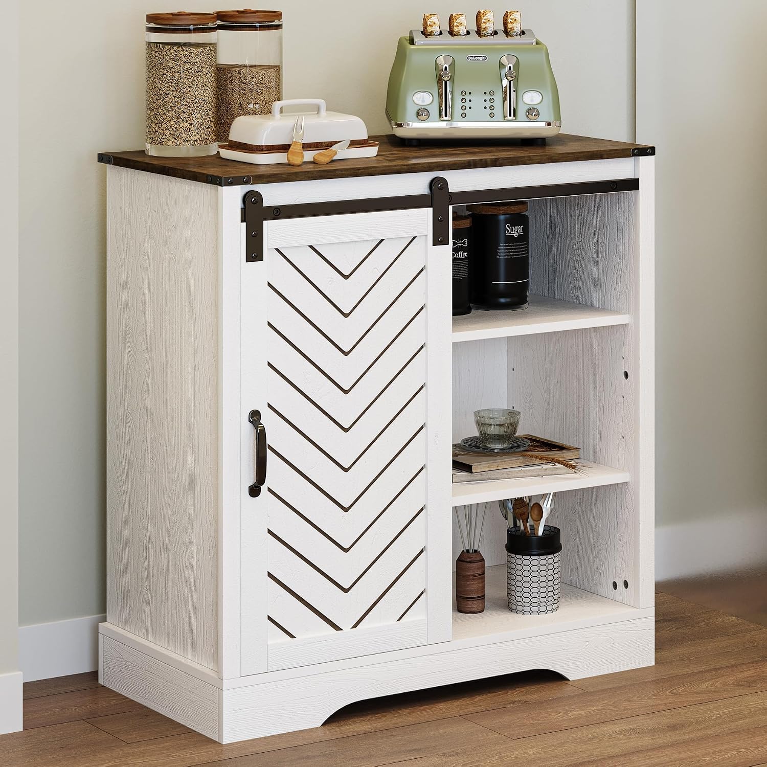 Amazon.com: RoyalCraft Sideboar Buffet Cabinet with Storage, 31 ...