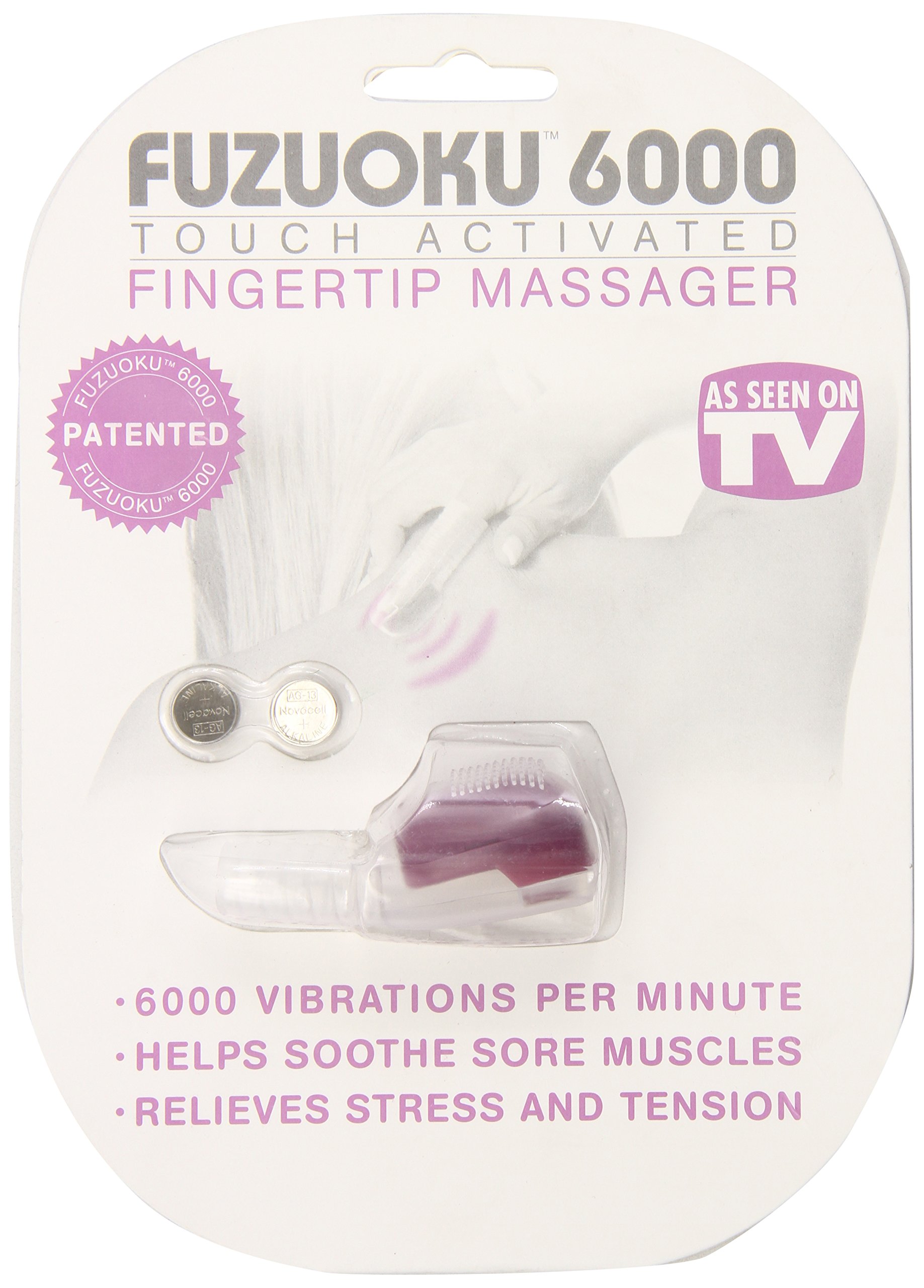 Amazon.com: Fuzuoku 6,000 World's Original Pink Fingertip Massager ...