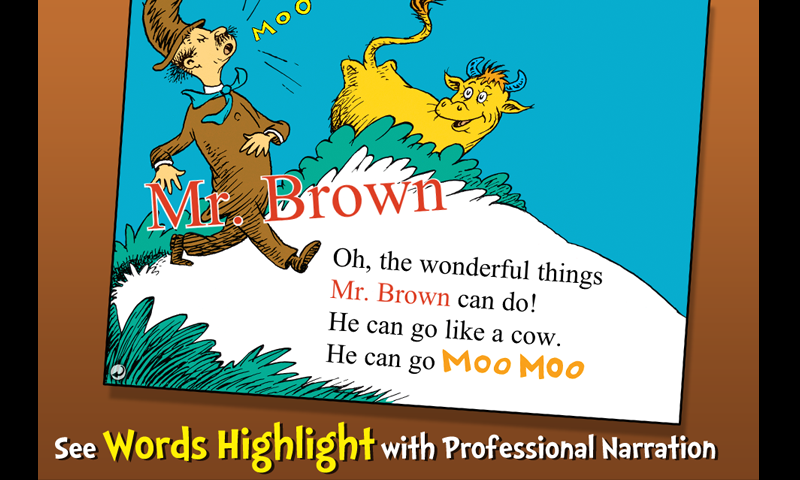 Mr. Brown Can Moo! Can You? - Dr. Seuss (Fire TV version) - Application ...