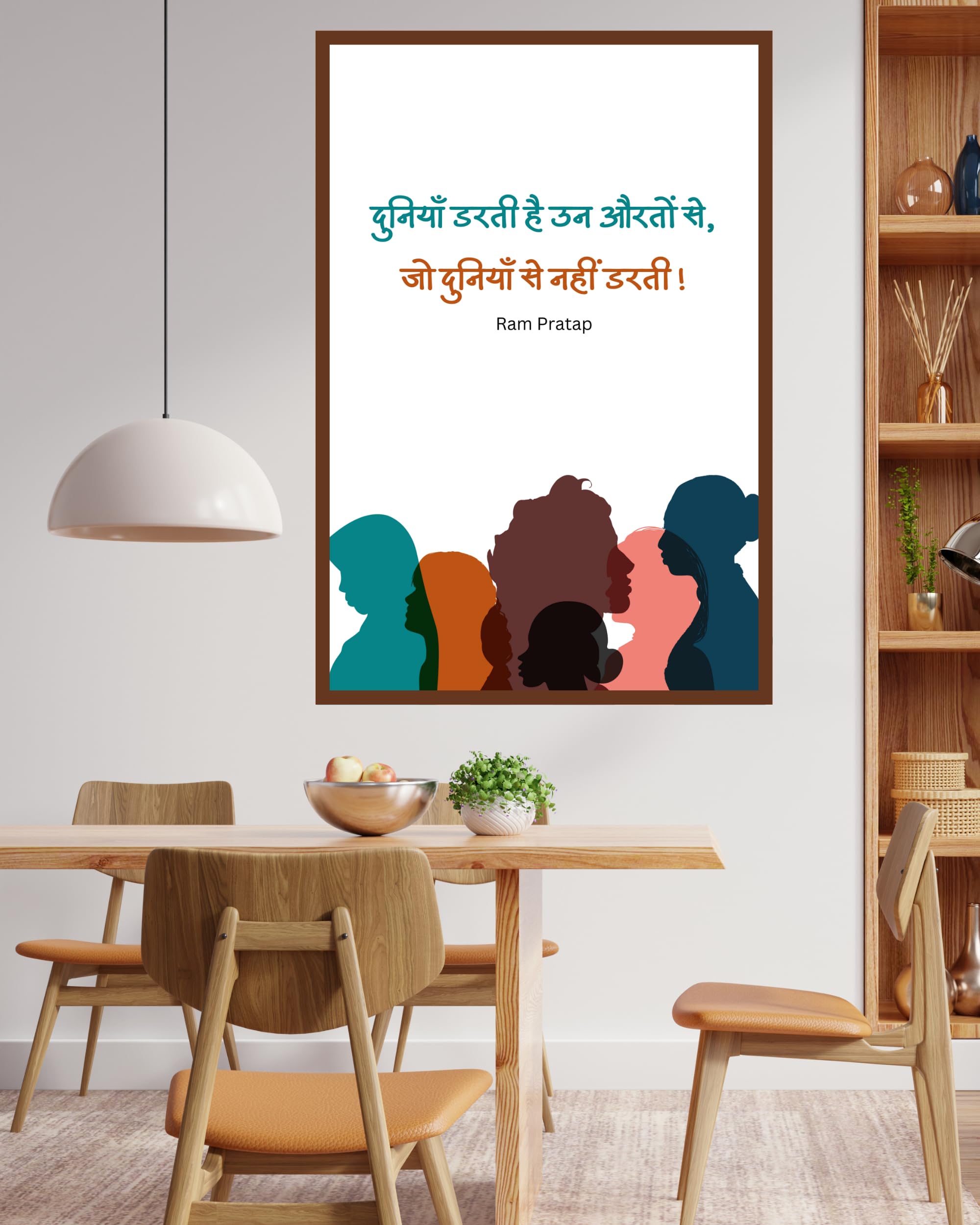 Women Empowerment Posters In Hindi Tricity Today In Jagat Farm, Delhi