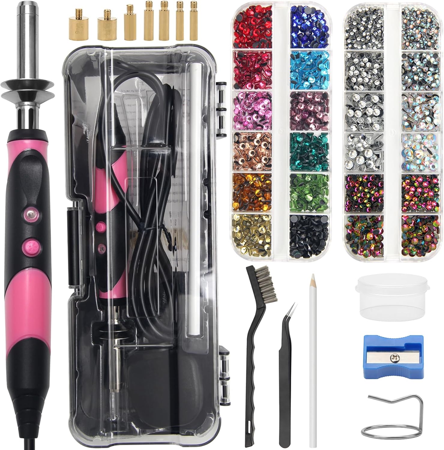 Amazon.com: AngleKai New-Upgrade Hotfix Rhinestone Applicator Tool ...