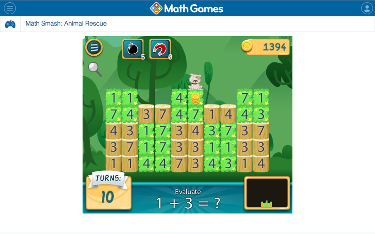 Aplicación Math Games by TeachMe en Amazon Appstore