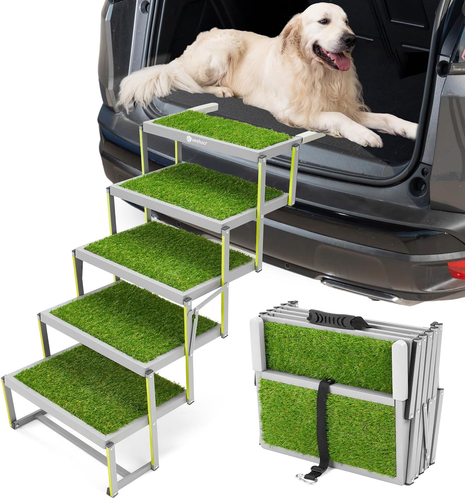 Amazon.com : PENSUN Dog Ramps for Small & Big Dogs Portable Folding Pet ...