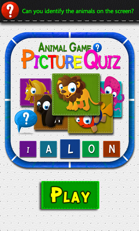 Animal Picture Quiz Game - App on Amazon Appstore