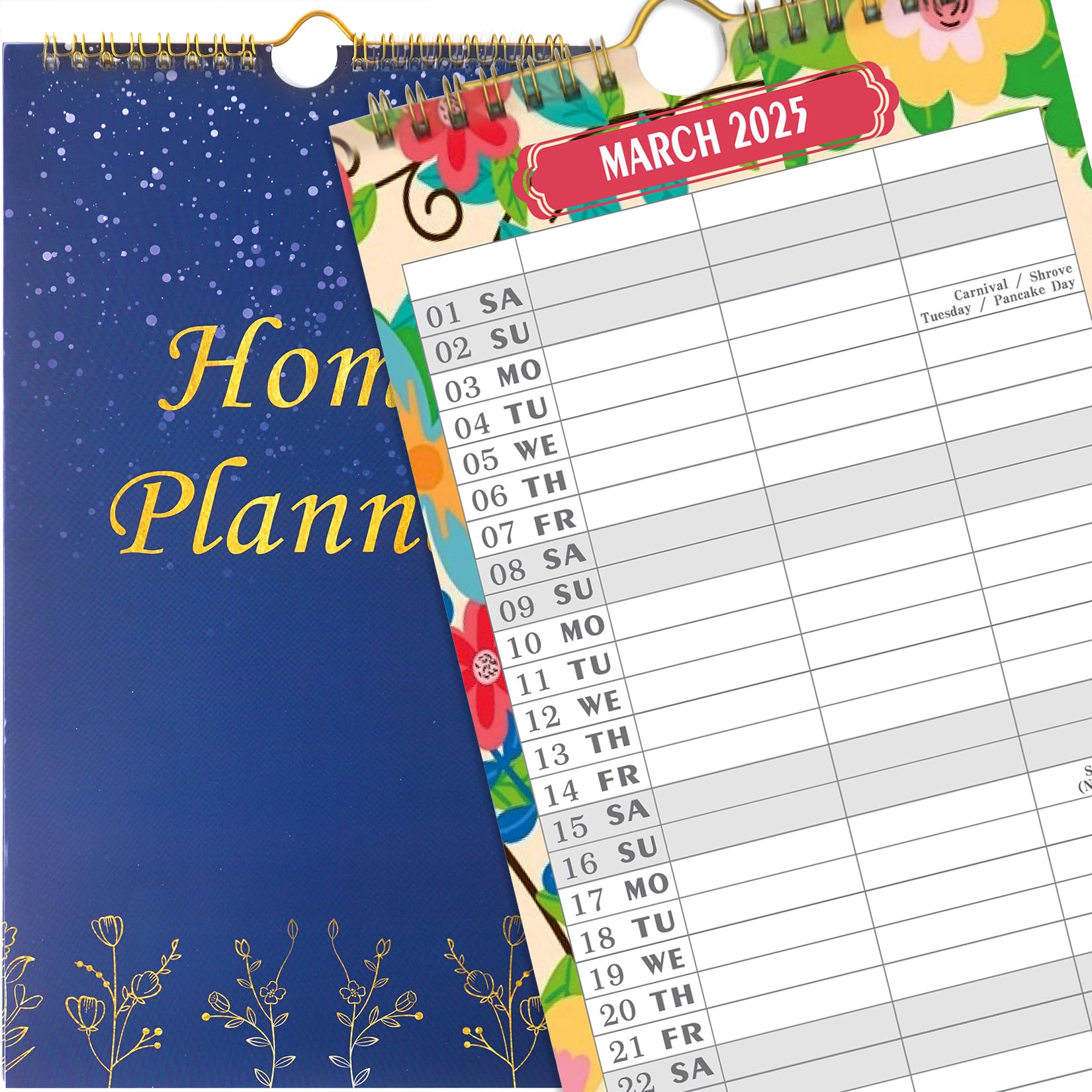 Family Planning Calendar 2025 Family Organiser 5 Column Calendar With