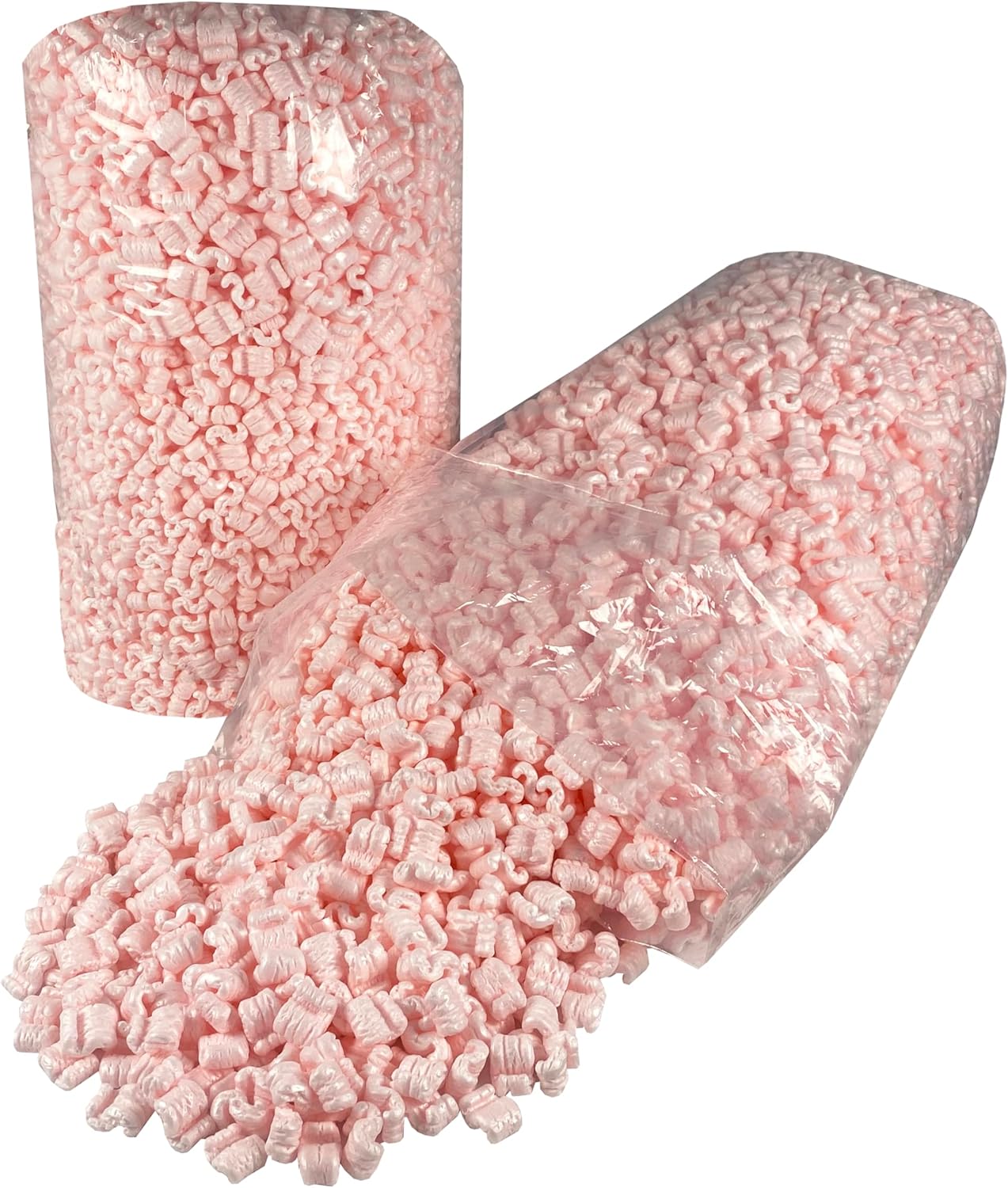 Amazon.com: UBMOVE Pink Packing Peanuts, 7 Cubic Feet, Anti-Static ...