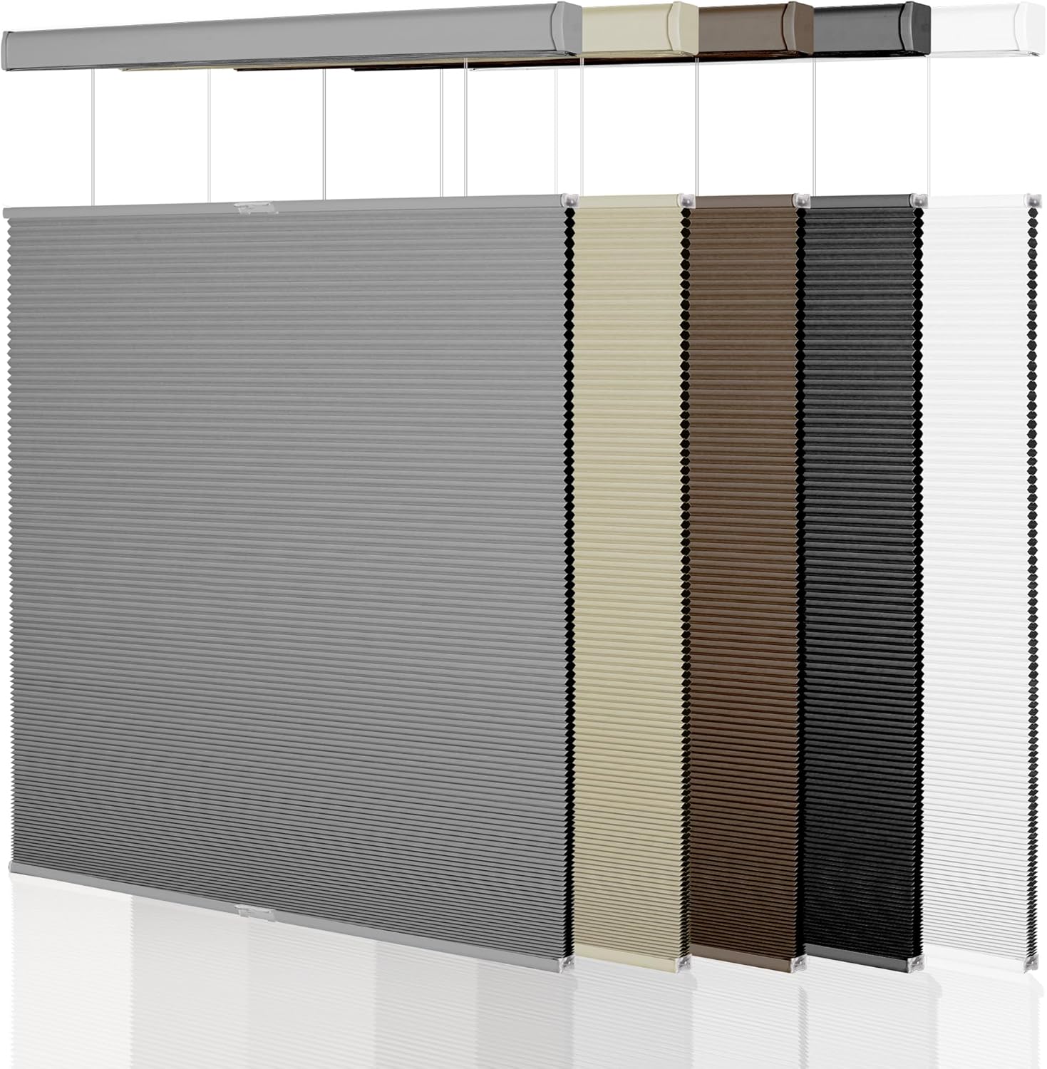 Amazon.com: Sulugood Top Down Bottom Up Cellular Shades Honeycomb ...