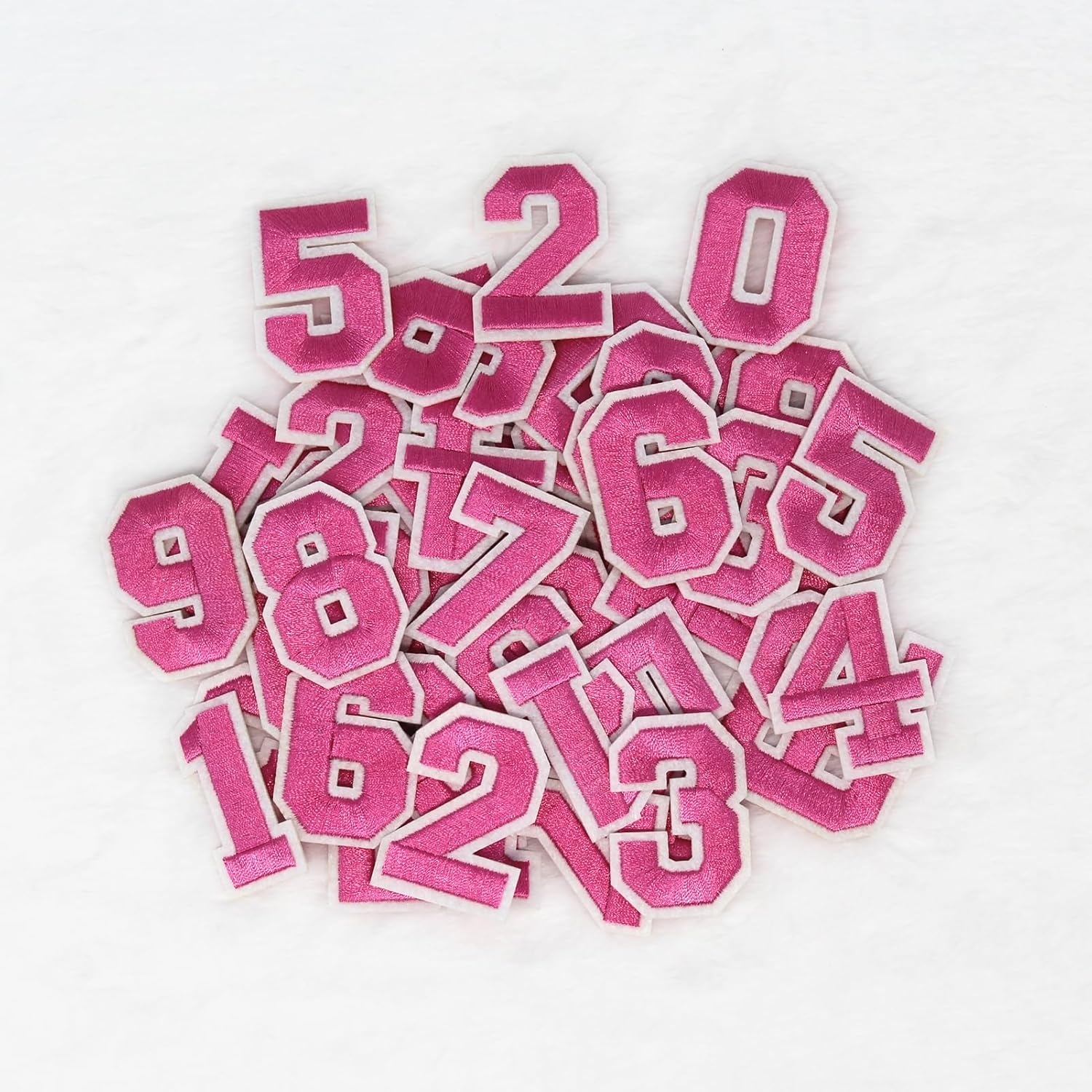 Amazon.com: SUNMOVE 30 Pcs Numbers Patch Number 0-9 Embroidered Patches ...
