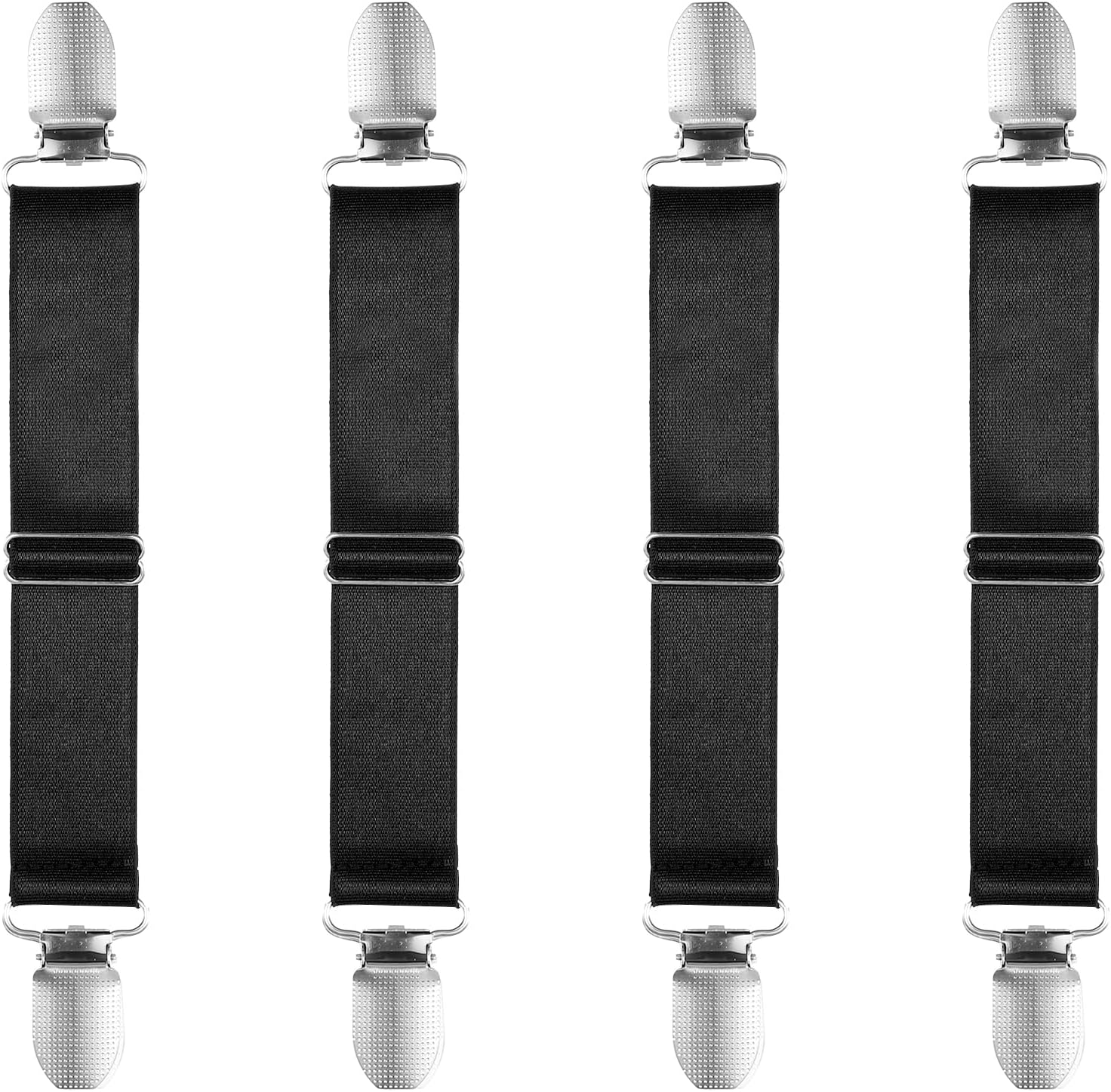 Amazon.com : Vin Beauty 4 Pcs Adjustable Elastic Boot Straps Pant Leg ...