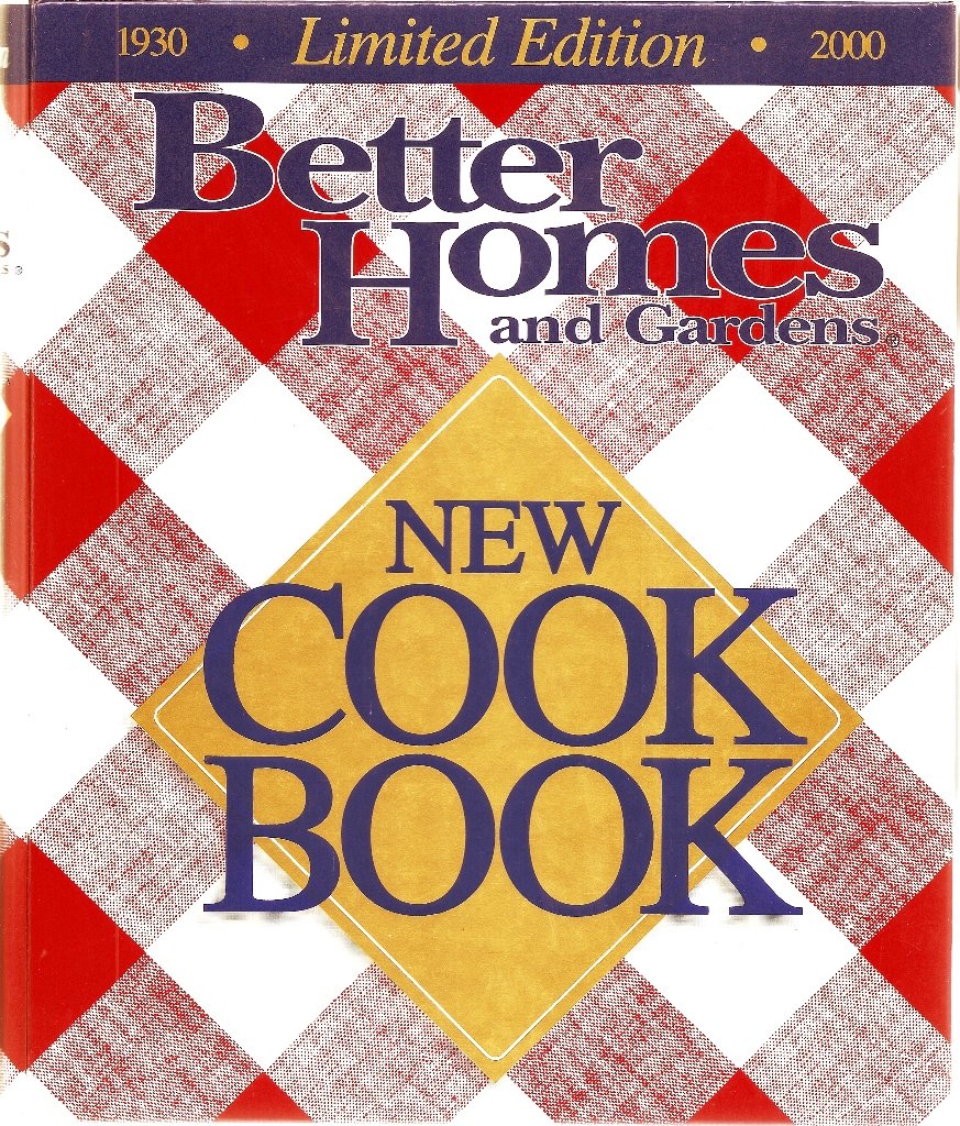 Better Homes and Gardens New Cookbook (1930-2000 Limited Edition ...