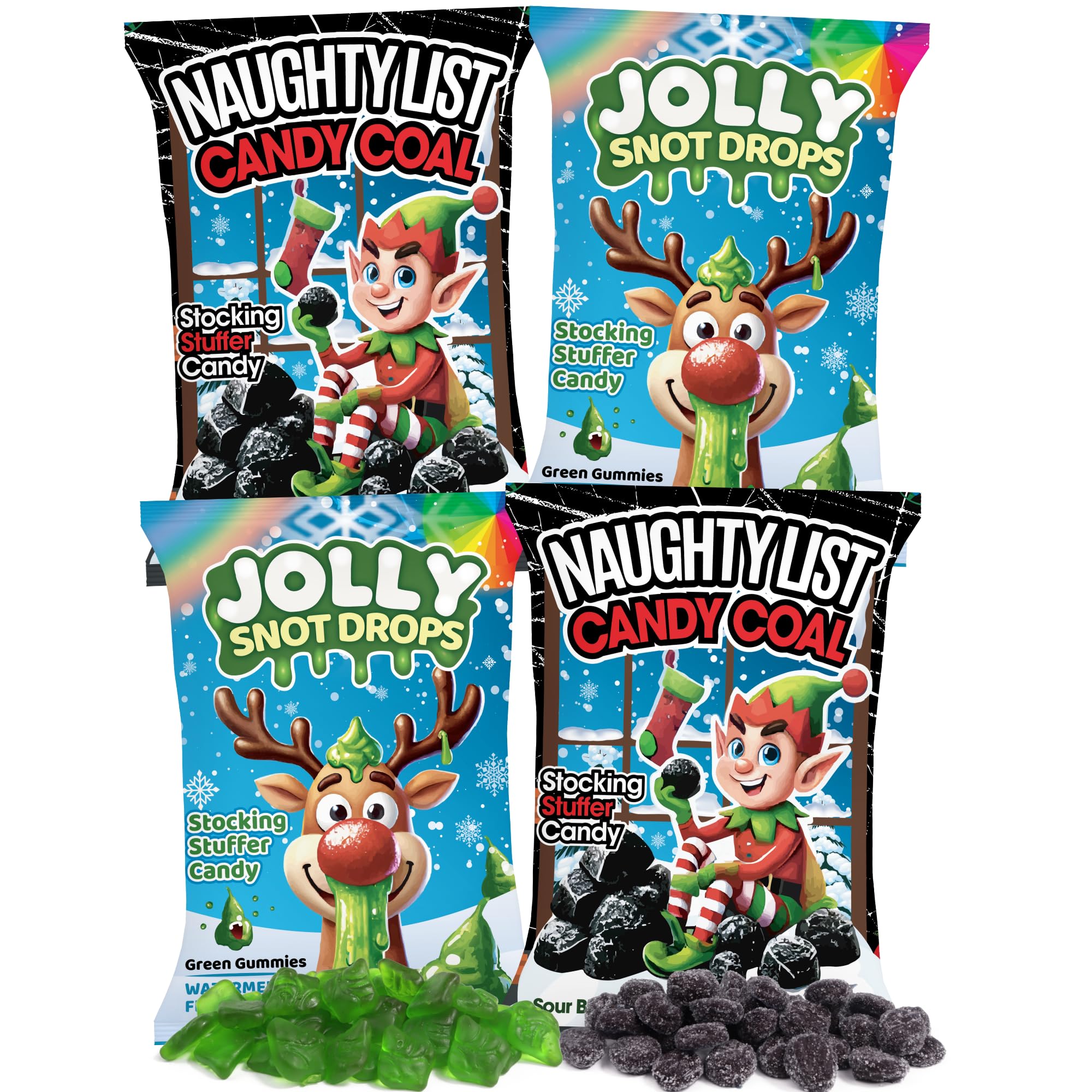 Snapklik.com : Funny Christmas Stocking Stuffer Candy, Sour Coal ...