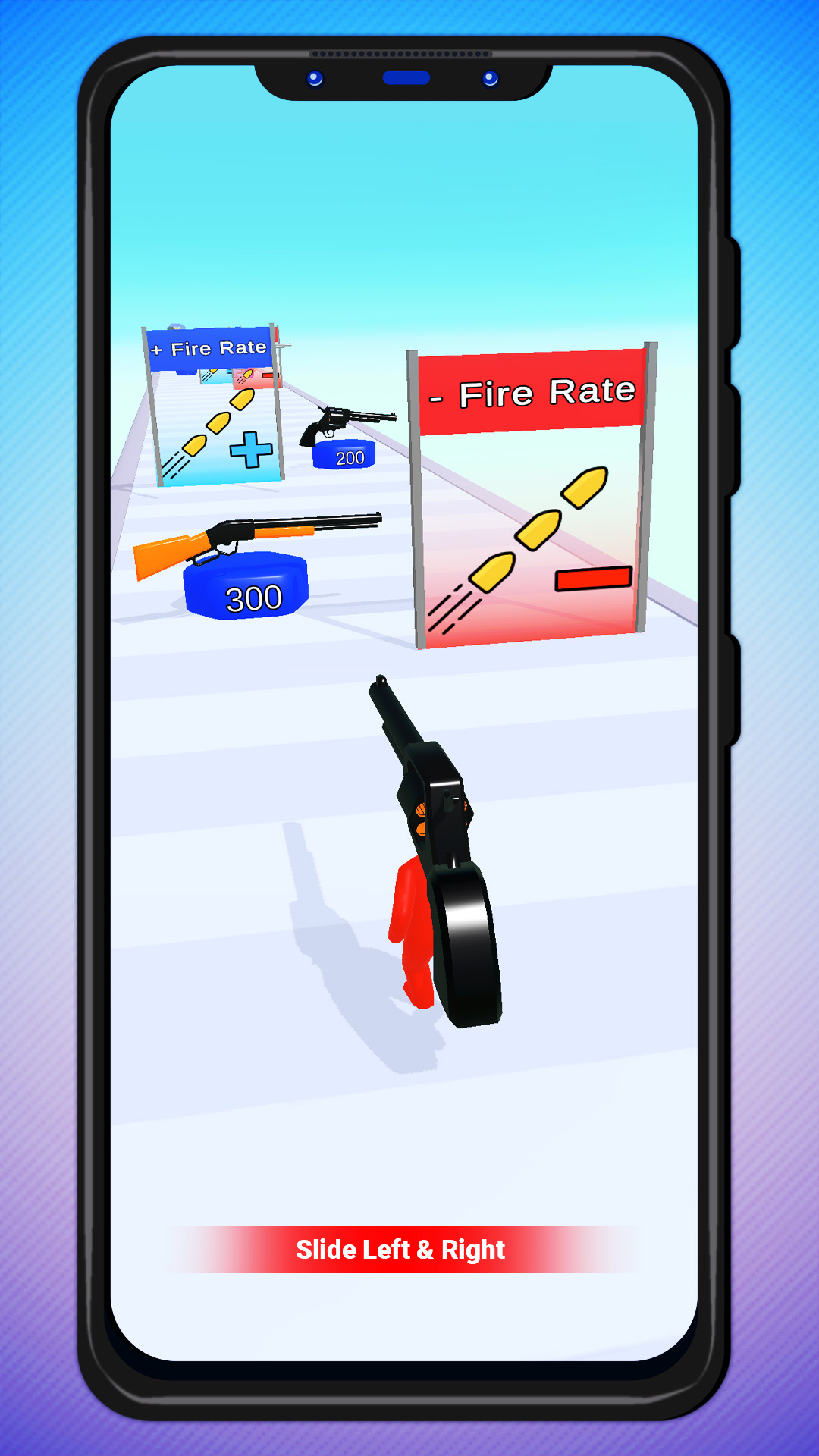 Gun Head Run 3D Stickman Rush – Weapon Master Evolution Race Survival ...