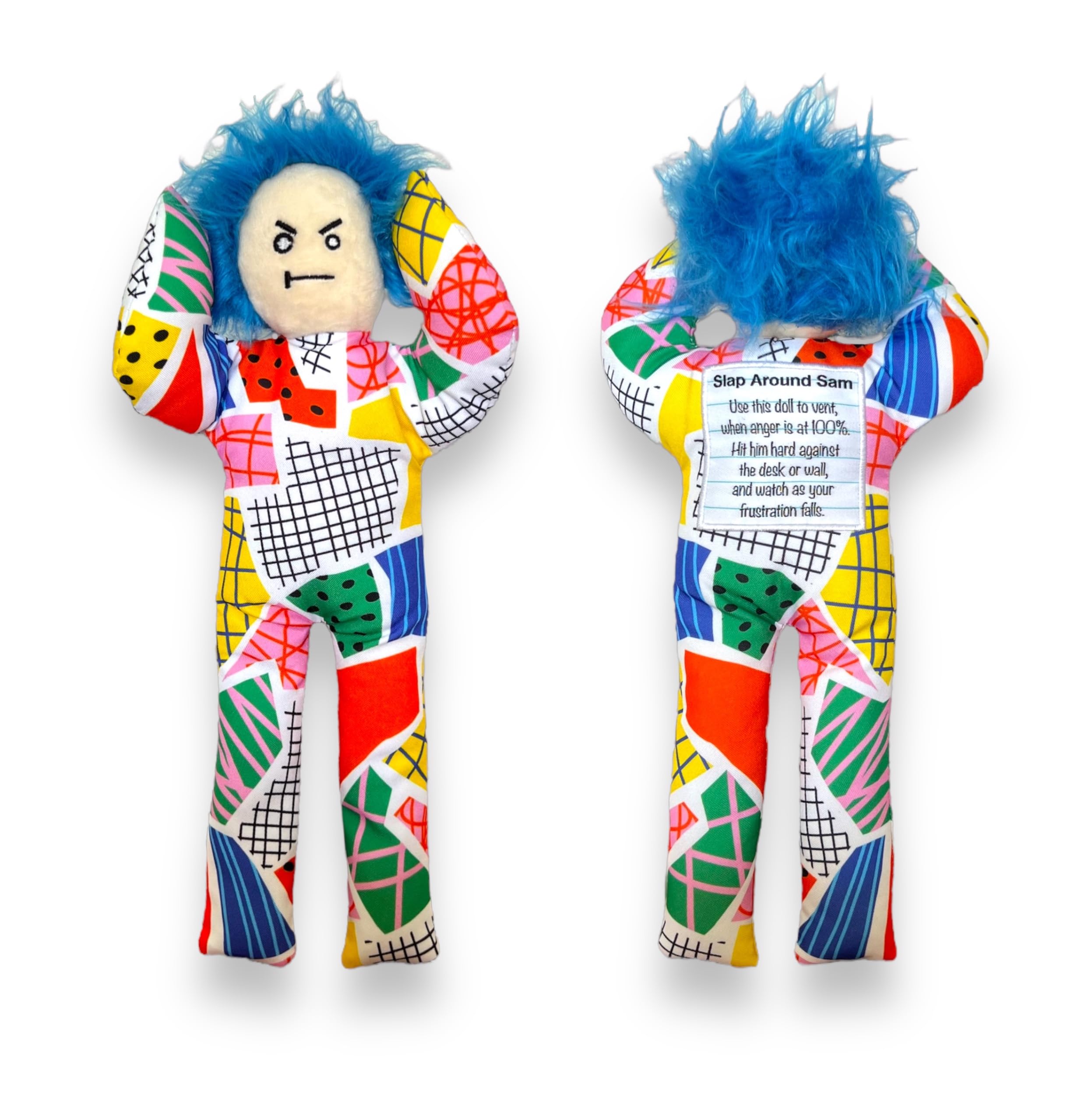 Amazon.com: Funny Gag Gift - Stress Relief - Slap Around Sam Doll - for ...