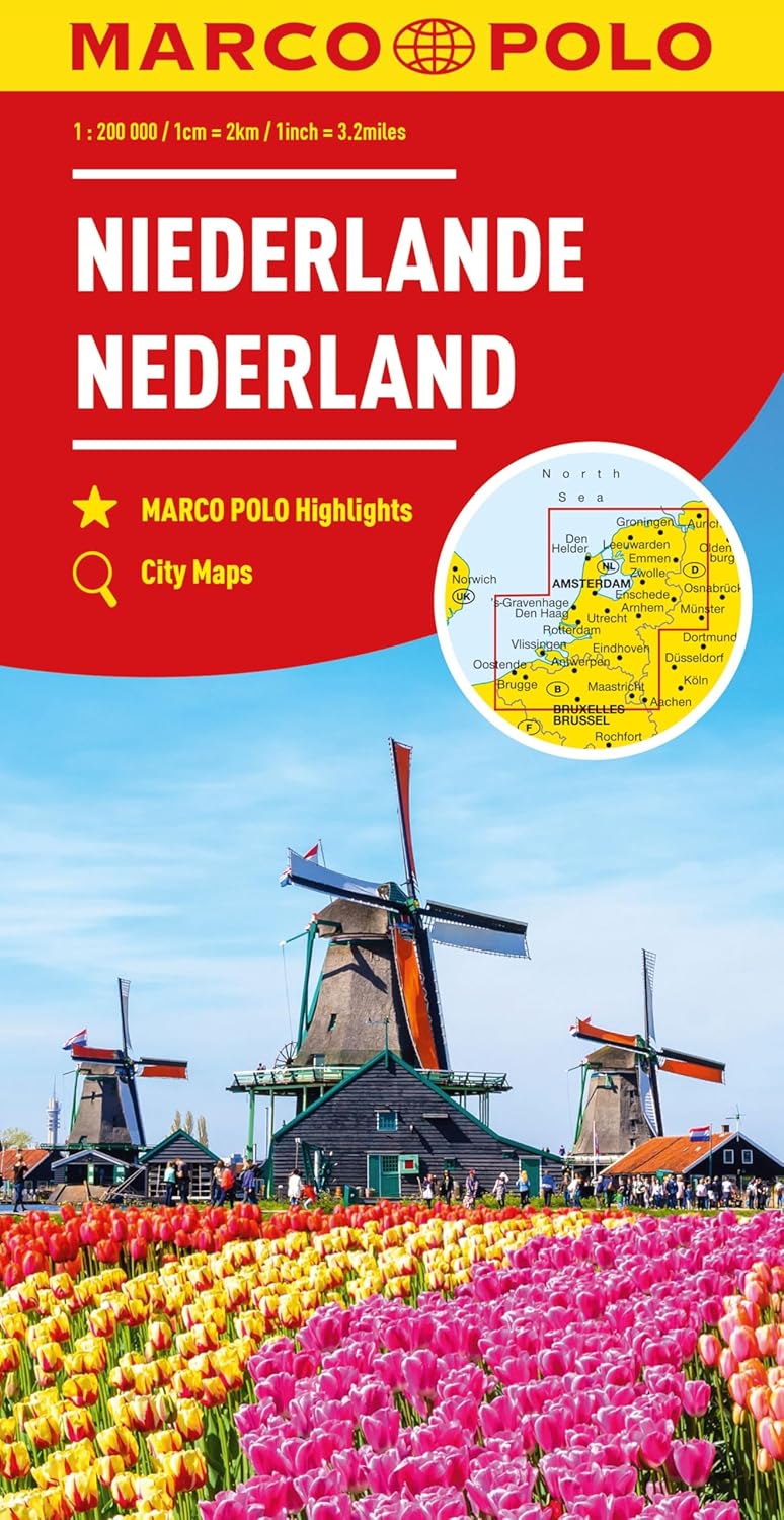 Amazon | Netherlands Marco Polo Map | Marco Polo | World