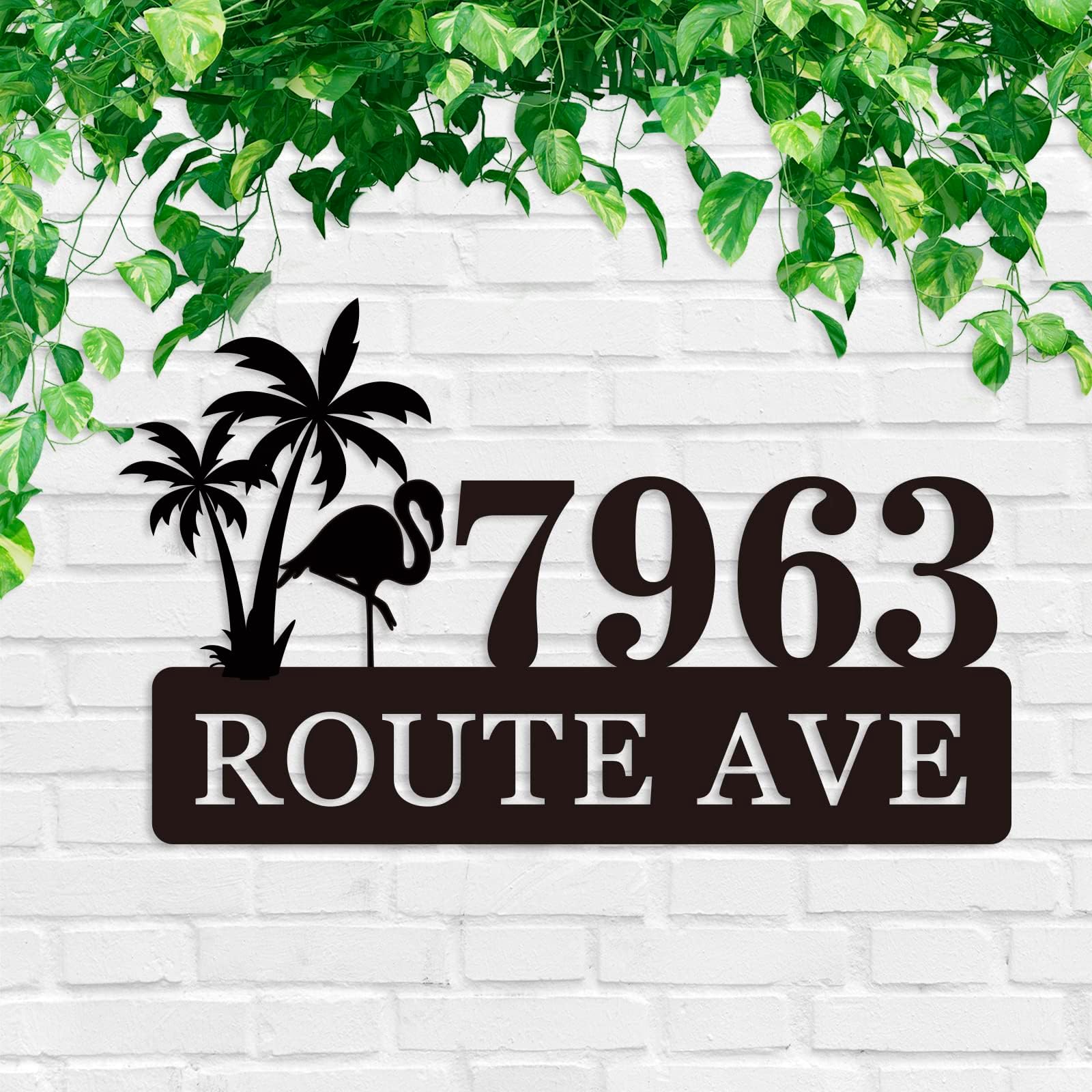 Amazon.com: Address Numbers for Houses Custom House Number Sign ...