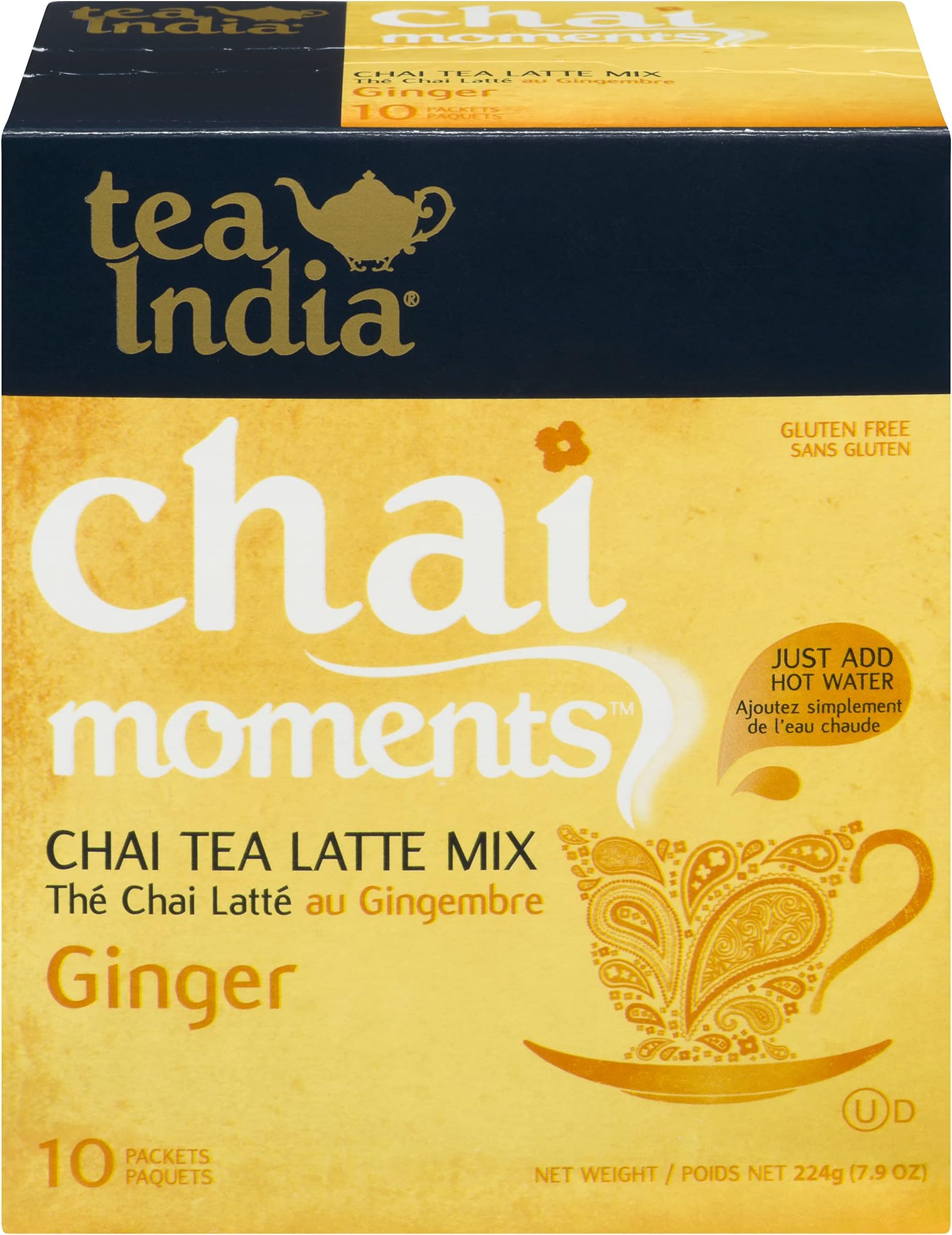 Amazon.com : Namaste Chai Clear Skin Herbal Tulsi Tea With Hibiscus and ...