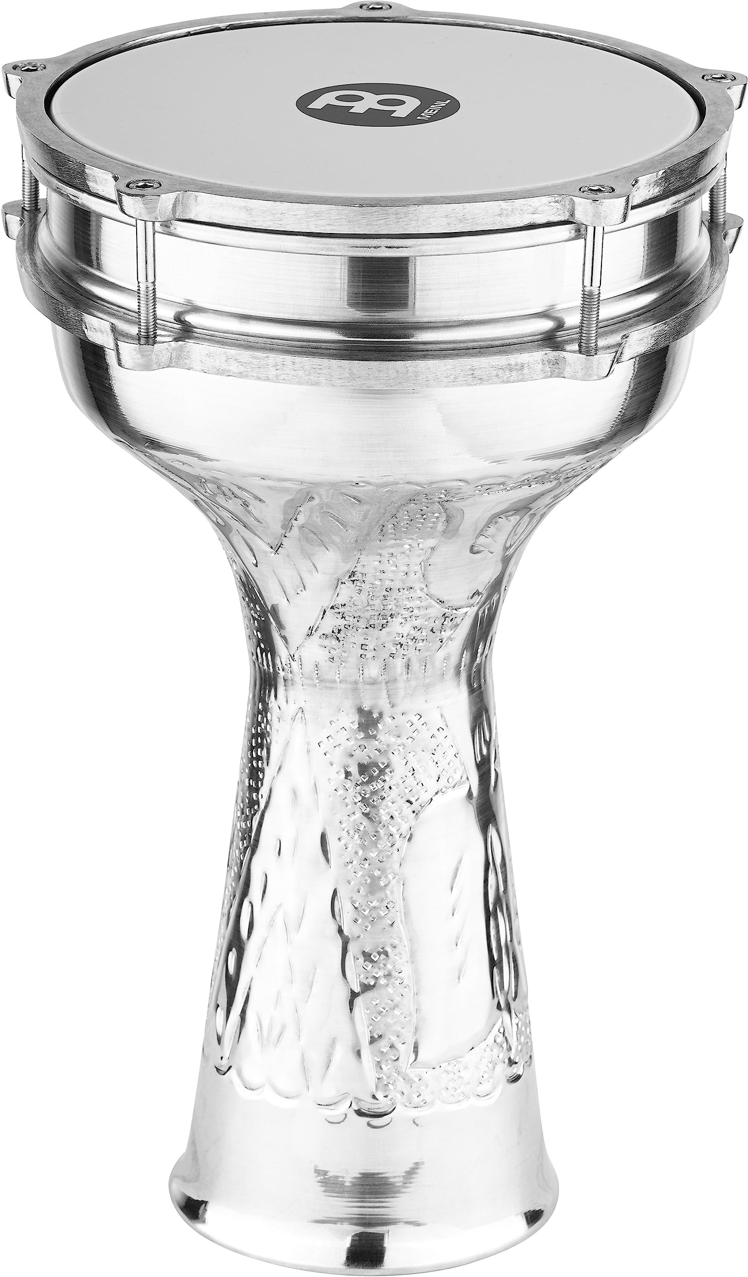 Meinl Percussion Aluminum Series Darbuka - Very Large Handdrum -With ...