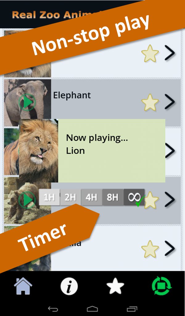 Real Zoo Animal Sounds - App on Amazon Appstore