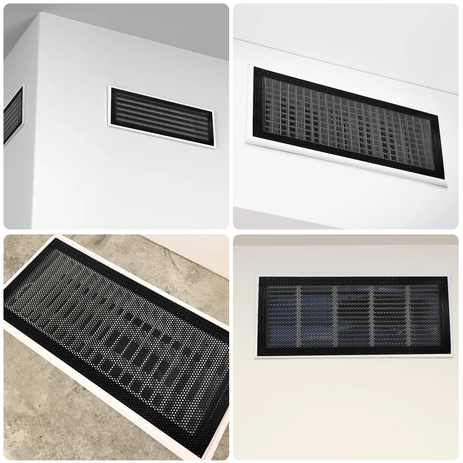 Snapklik.com : Floor Vent Covers,4x10 Magnetic Air Vent Screen Mesh ...