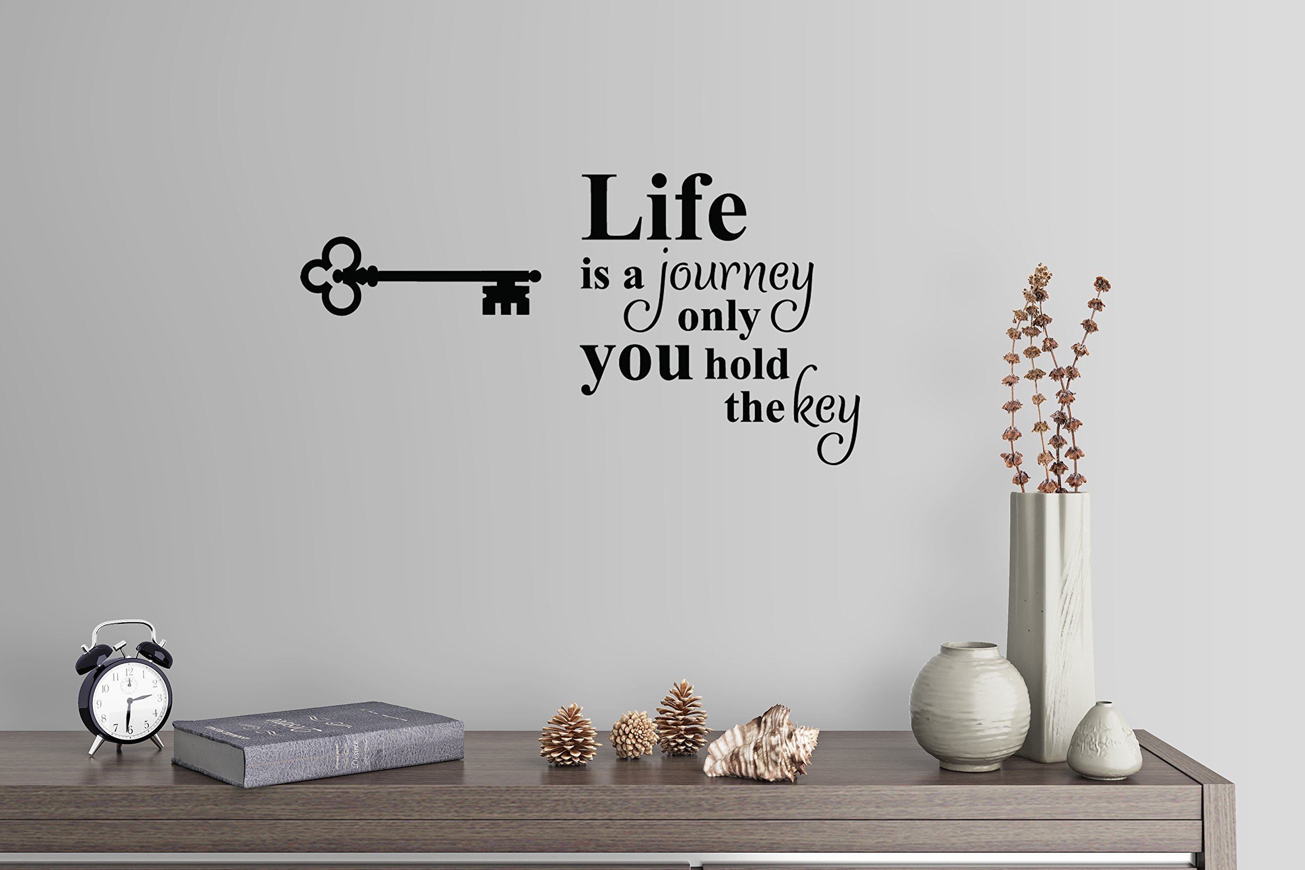 Amazon.com: 42"x24" Life is A Journey Only You Hold The Key Mural ...