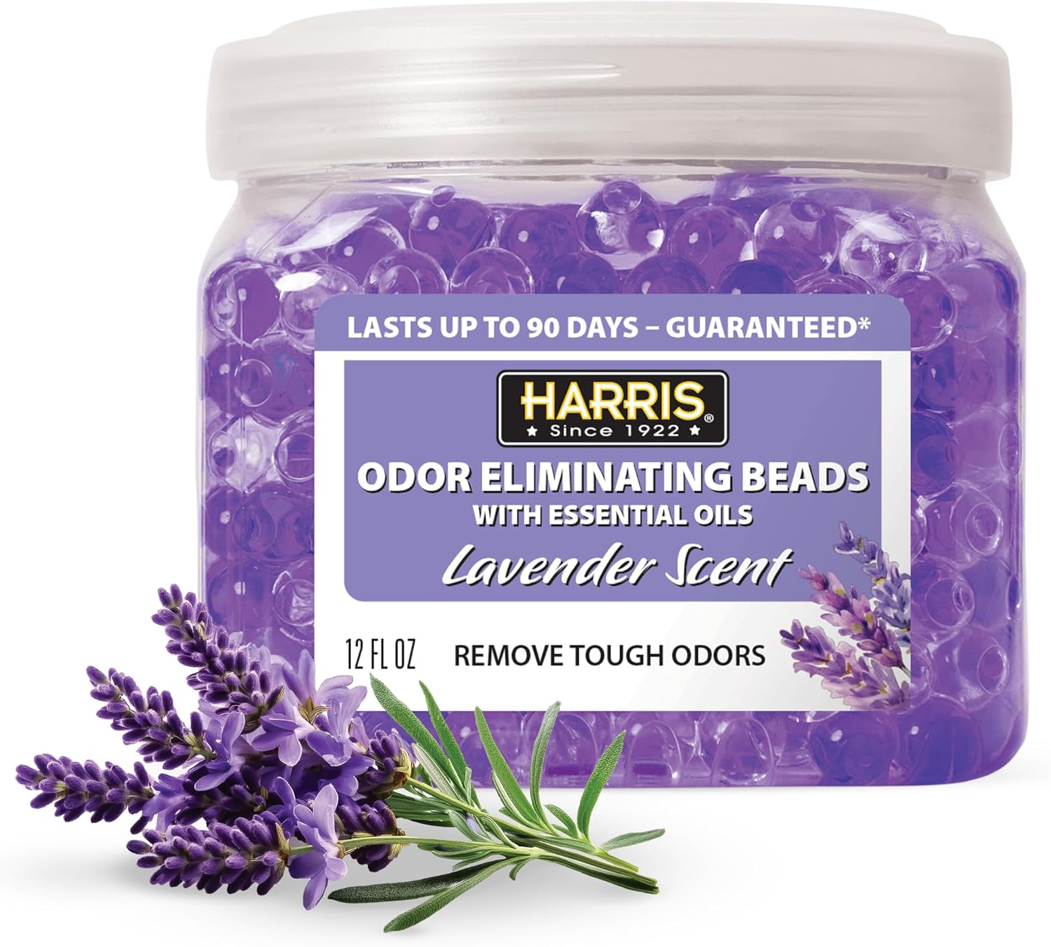 Amazon.com: Harris Odor Eliminating Gel Beads with Essential Oils ...
