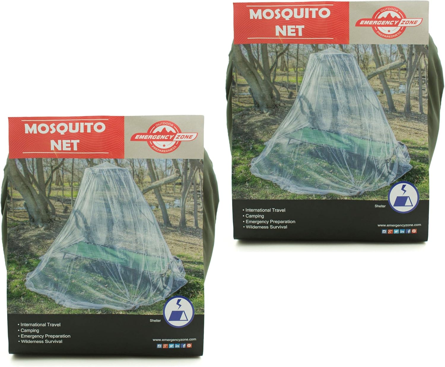 Amazon.com: Emergency Zone Canopy Insect Shelter. 2 Pack : Patio, Lawn ...