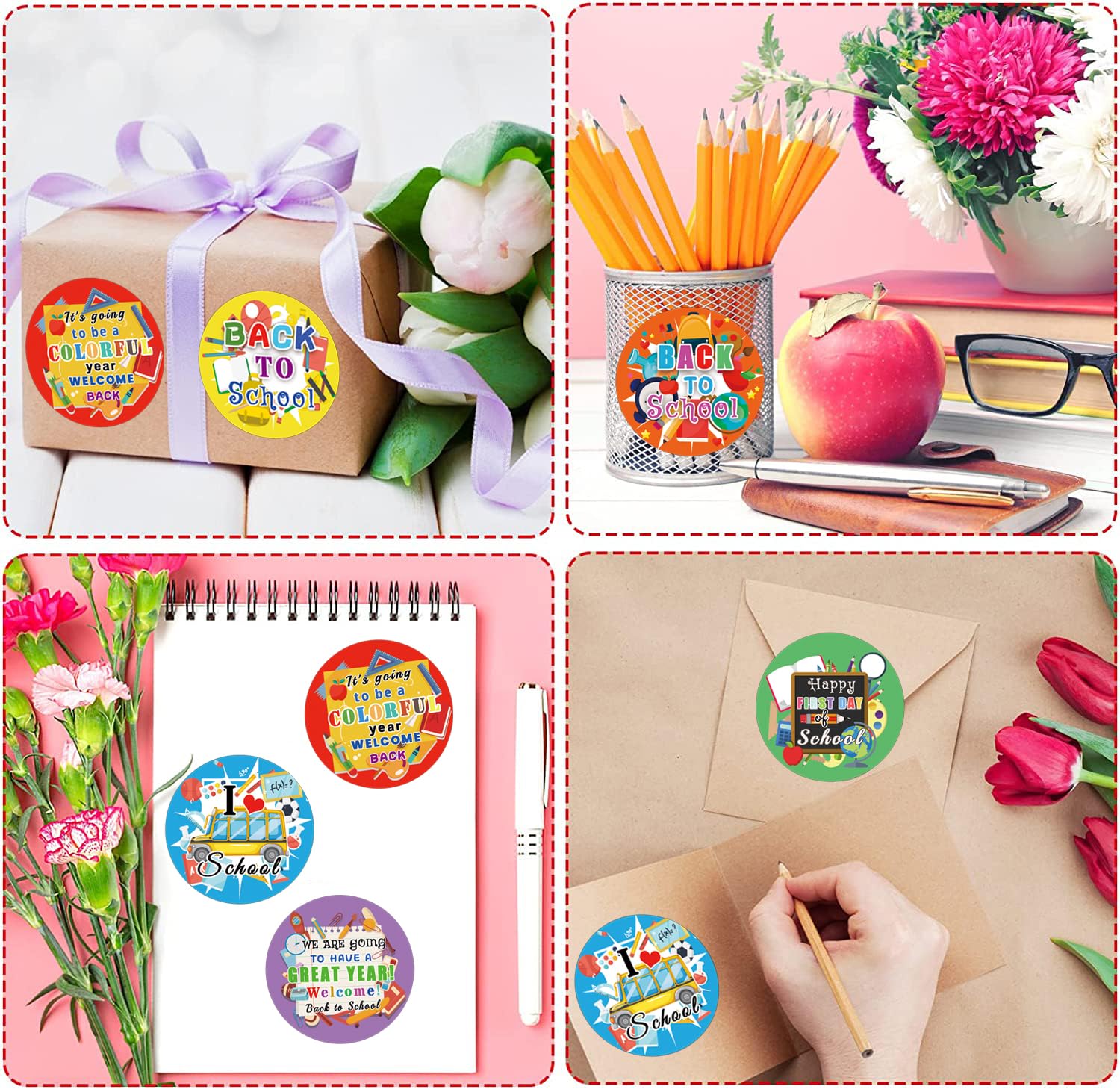 Snapklik.com : Welcome Back-to-School Labels First Day Of School ...